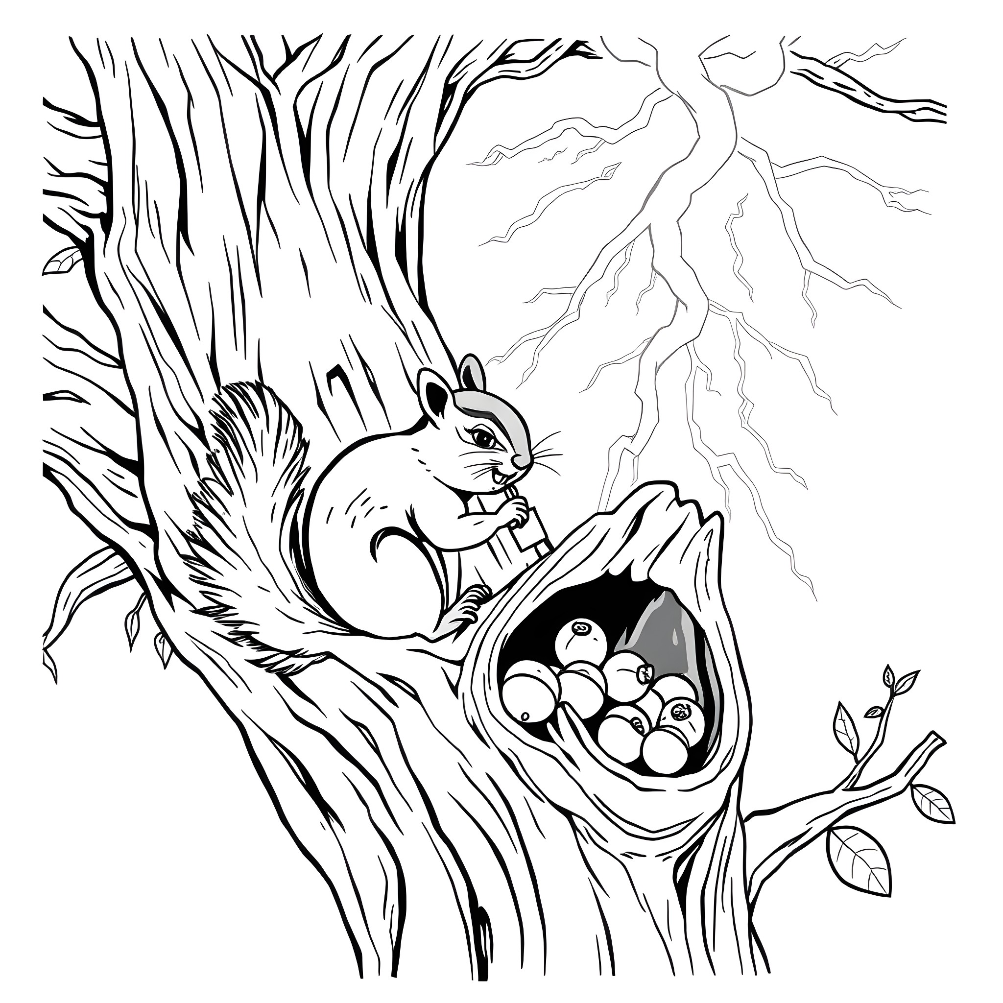 19 Best Chipmunk Coloring Pages (Free Printable PDFs)