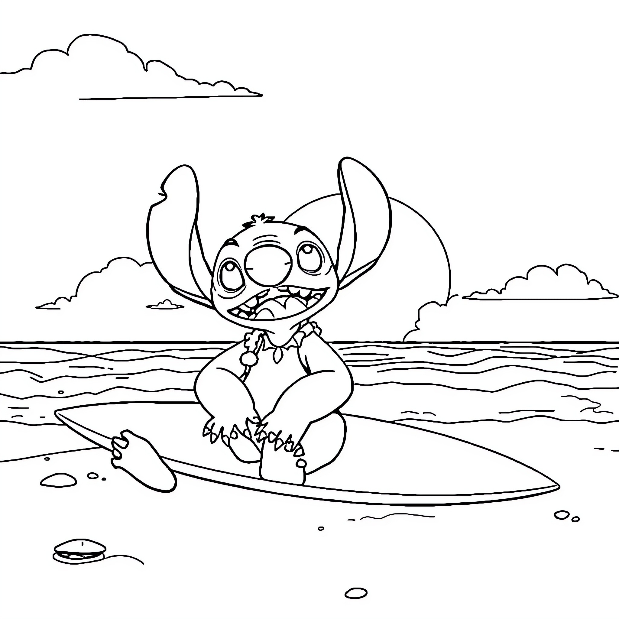 143 Best Lilo And Stitch Coloring Pages (Free Printable PDFs)