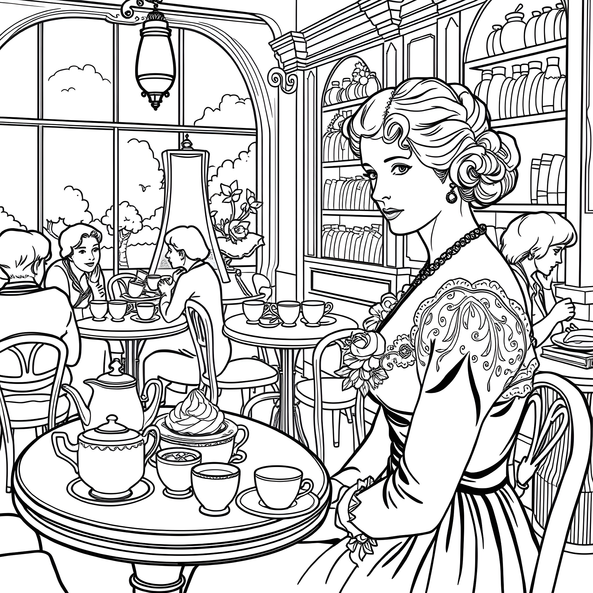 1 Best Jane Austen Coloring Pages (Free Printable PDFs)