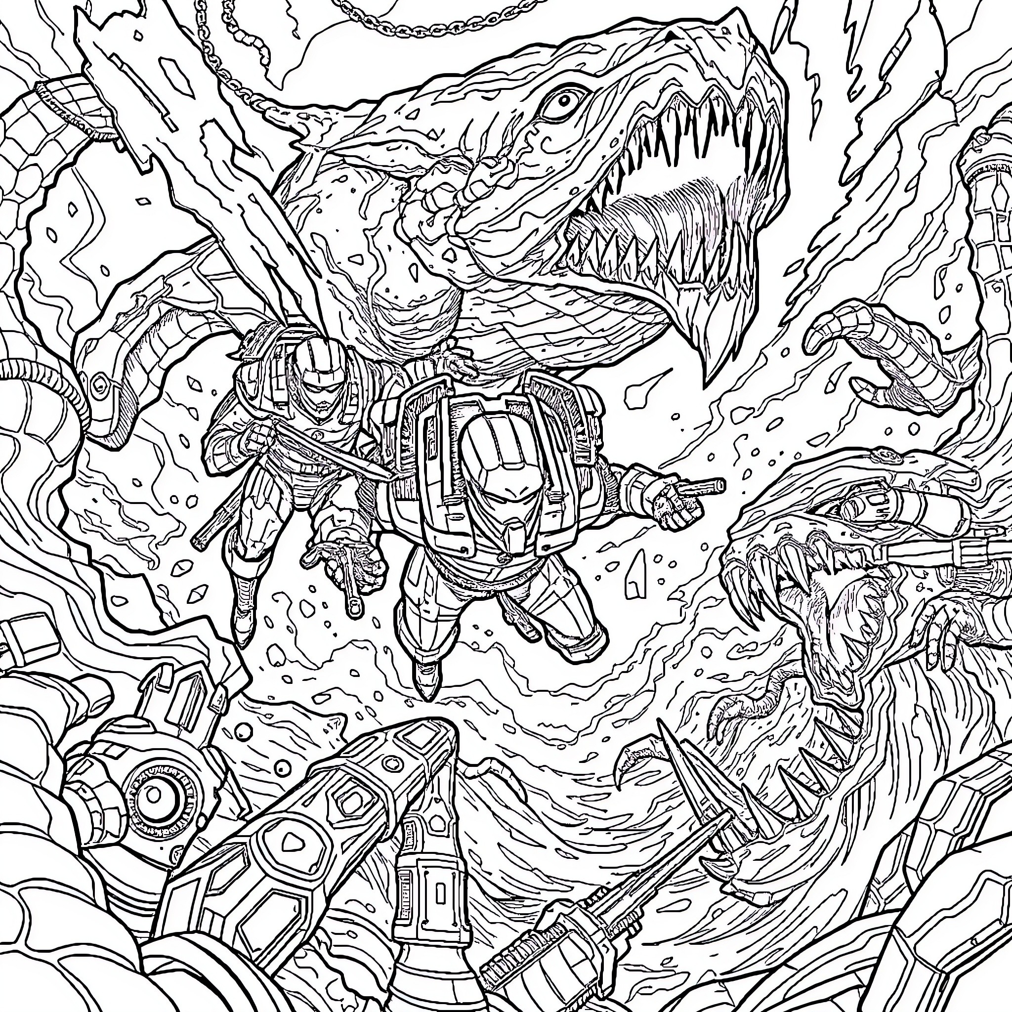 Best Helldiver Coloring Pages (Free Printable PDF)