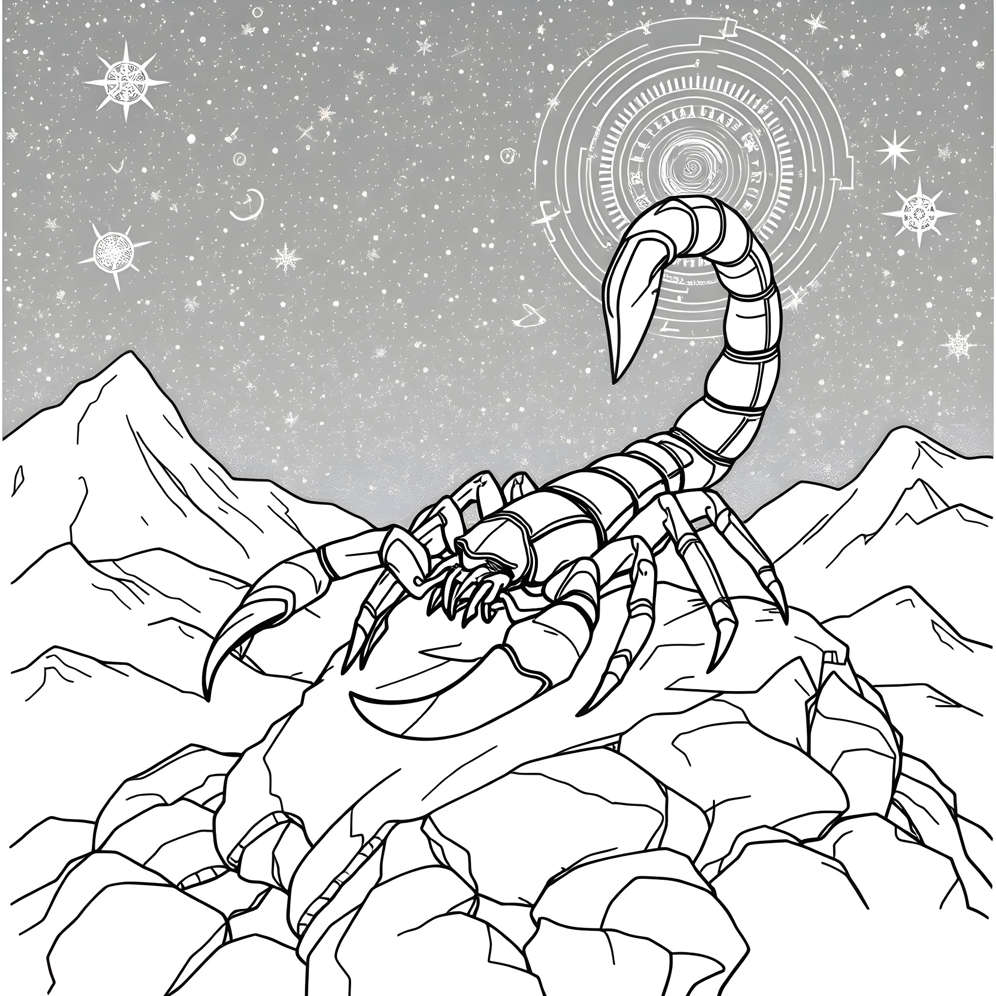 Best Scorpio Coloring Pages (Free Printable PDF)