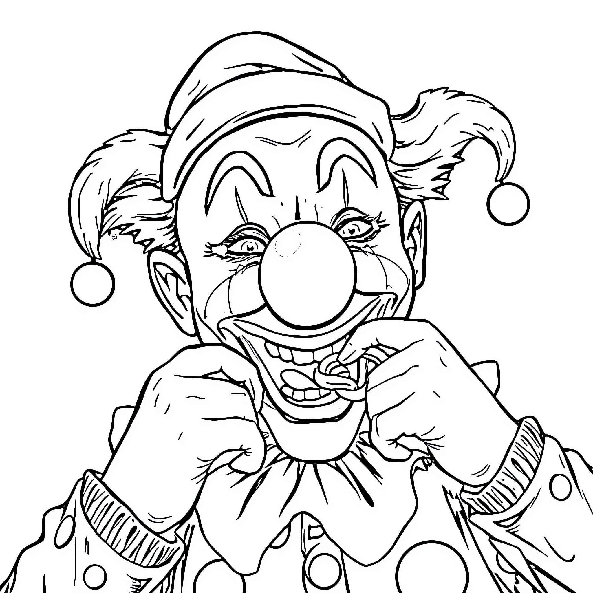 Best Clown Coloring Pages (Free Printable PDF)