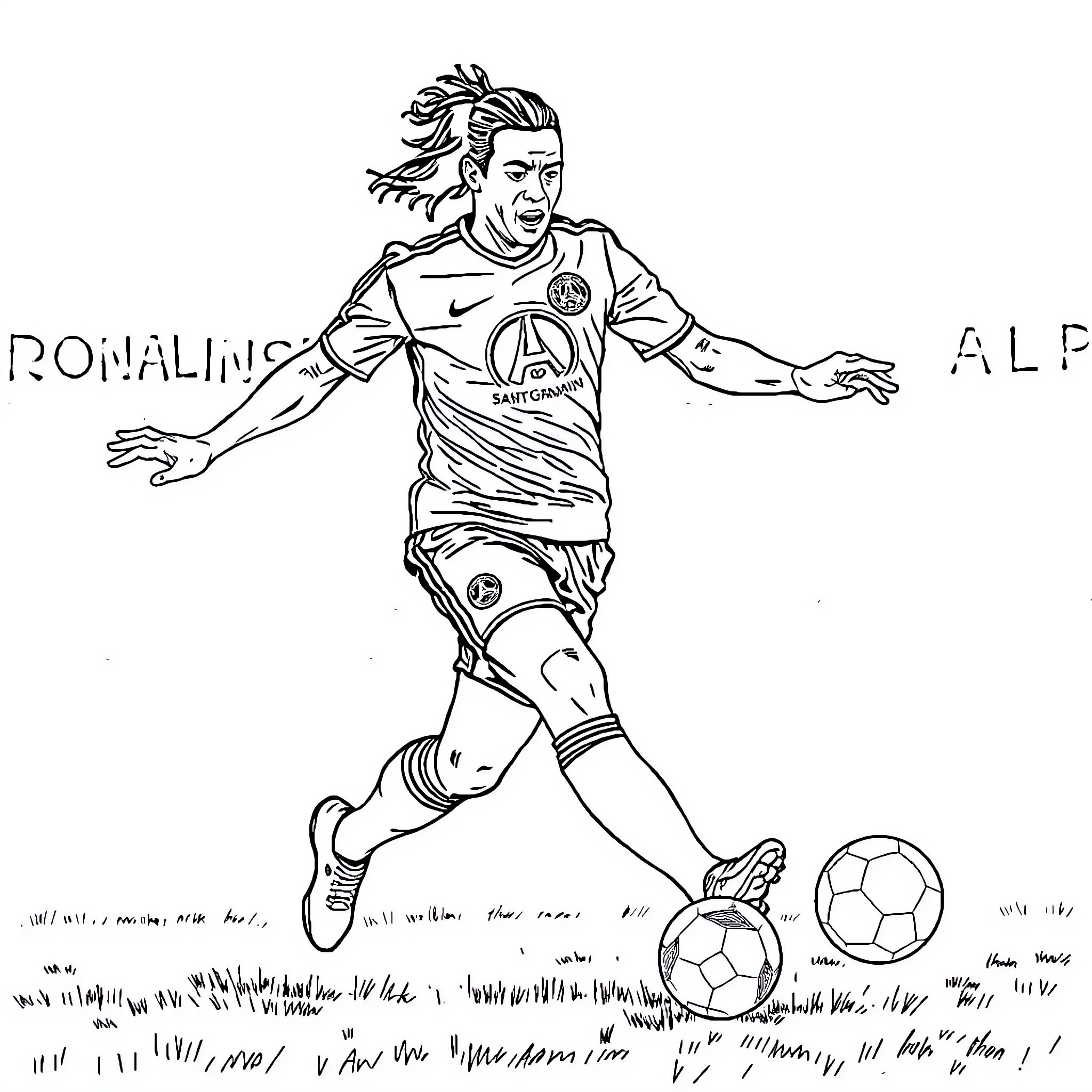 11 Best Ronaldinho Coloring Pages (Free Printable PDFs)