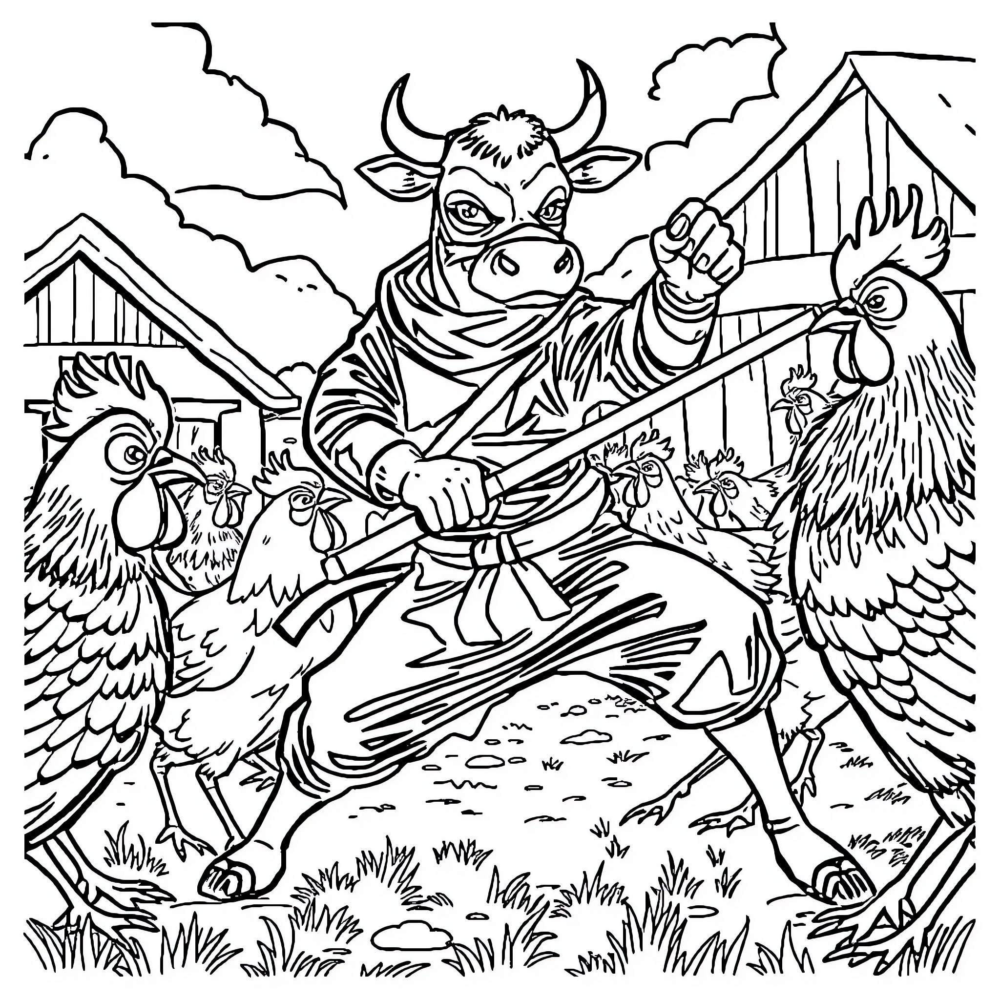 Best Ninja Coloring Pages (Free Printable PDF)