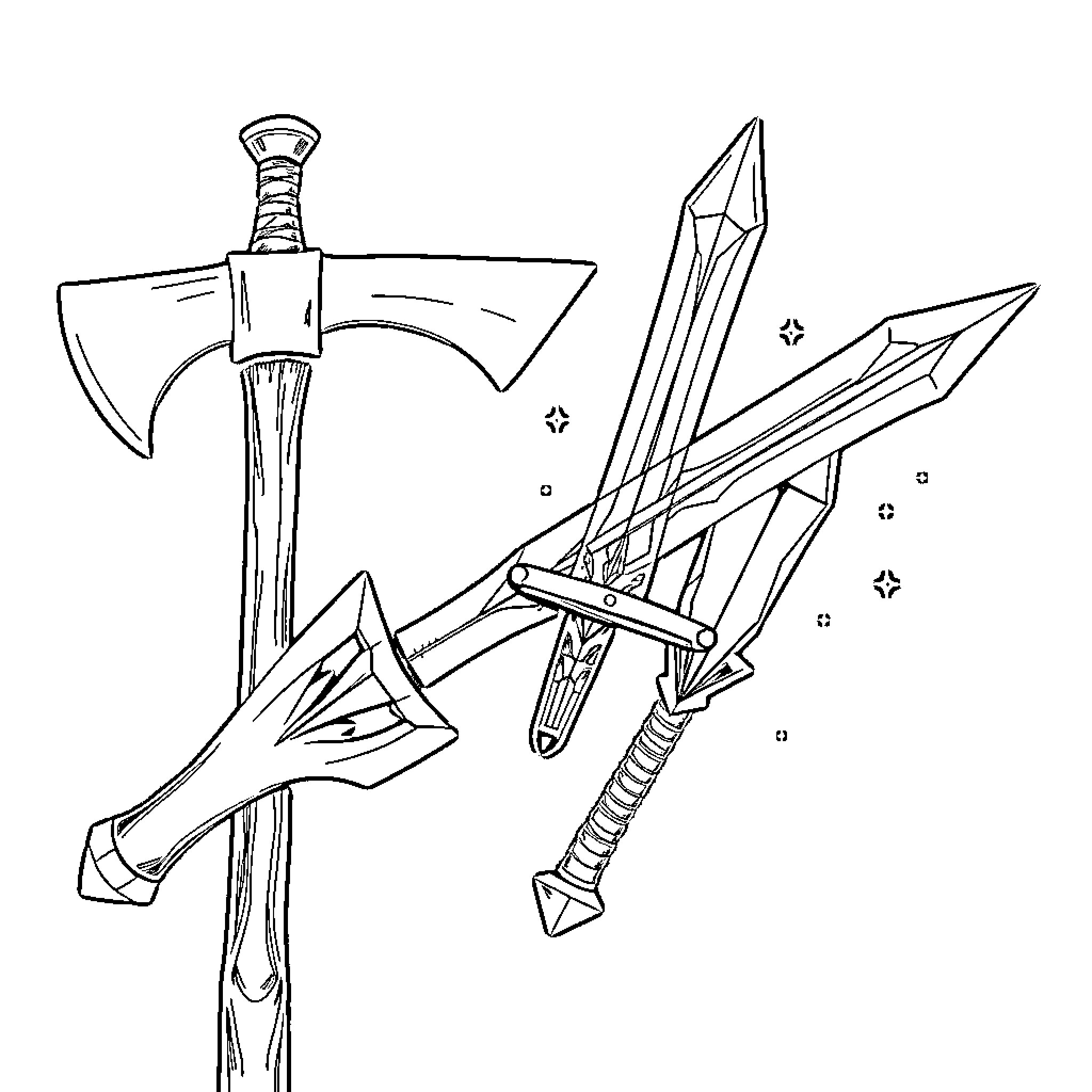 Best Pick Axe Coloring Pages (Free Printable PDF)
