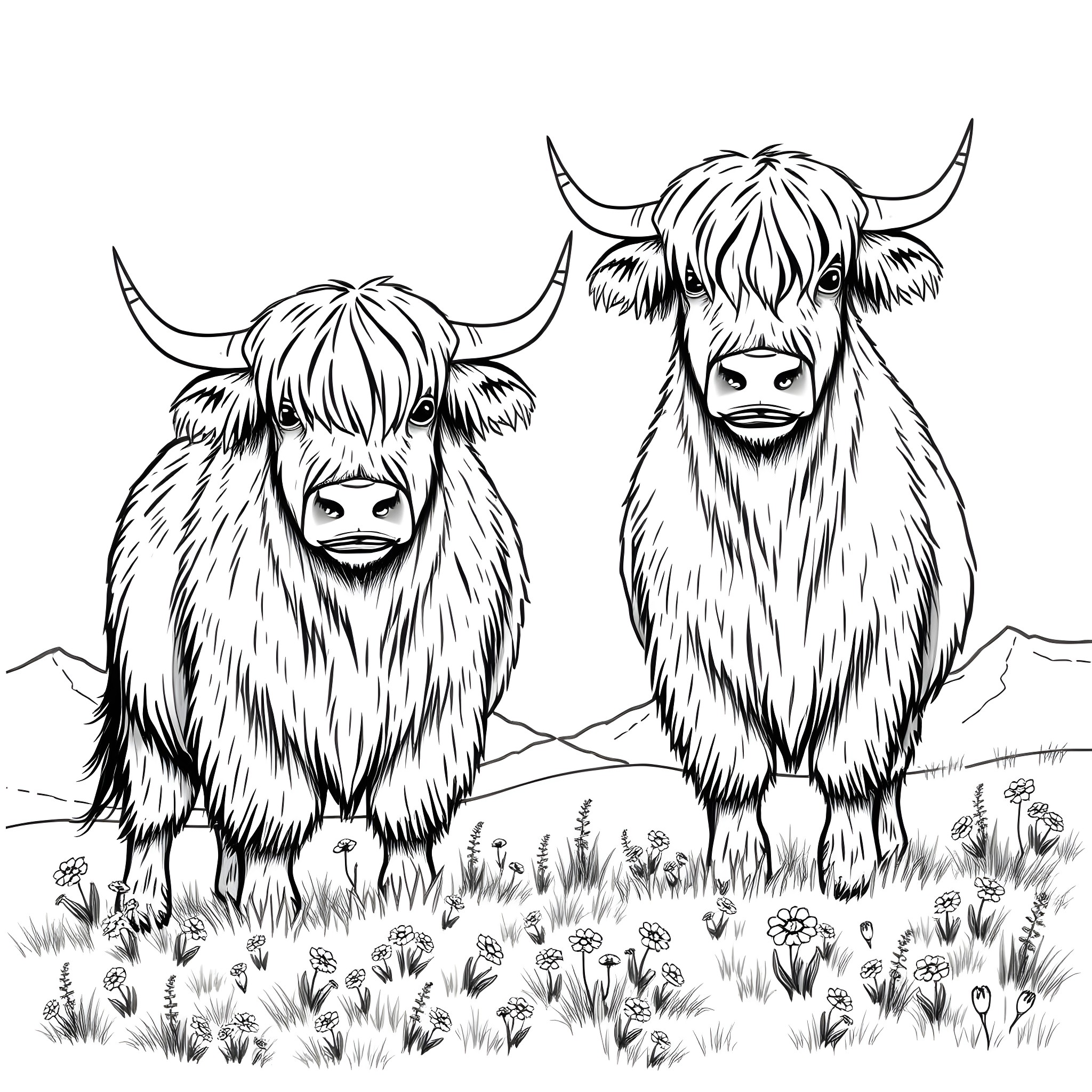 Best Yak Coloring Pages (Free Printable PDF)
