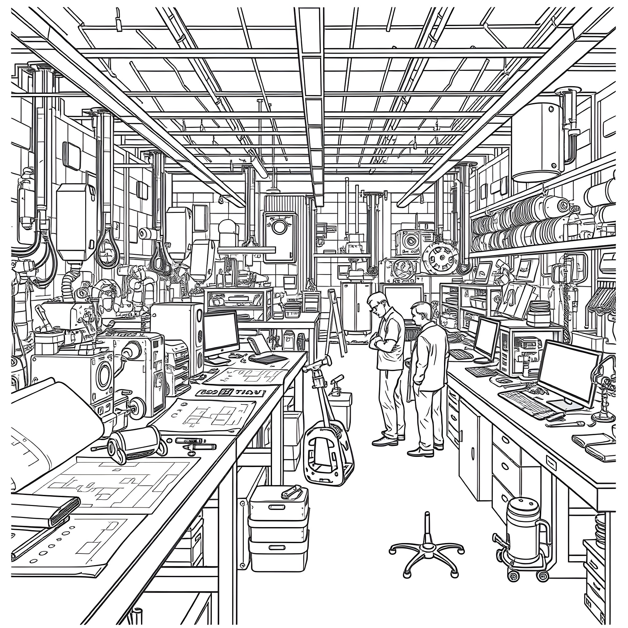 Best Engineering Coloring Pages (Free Printable PDF)