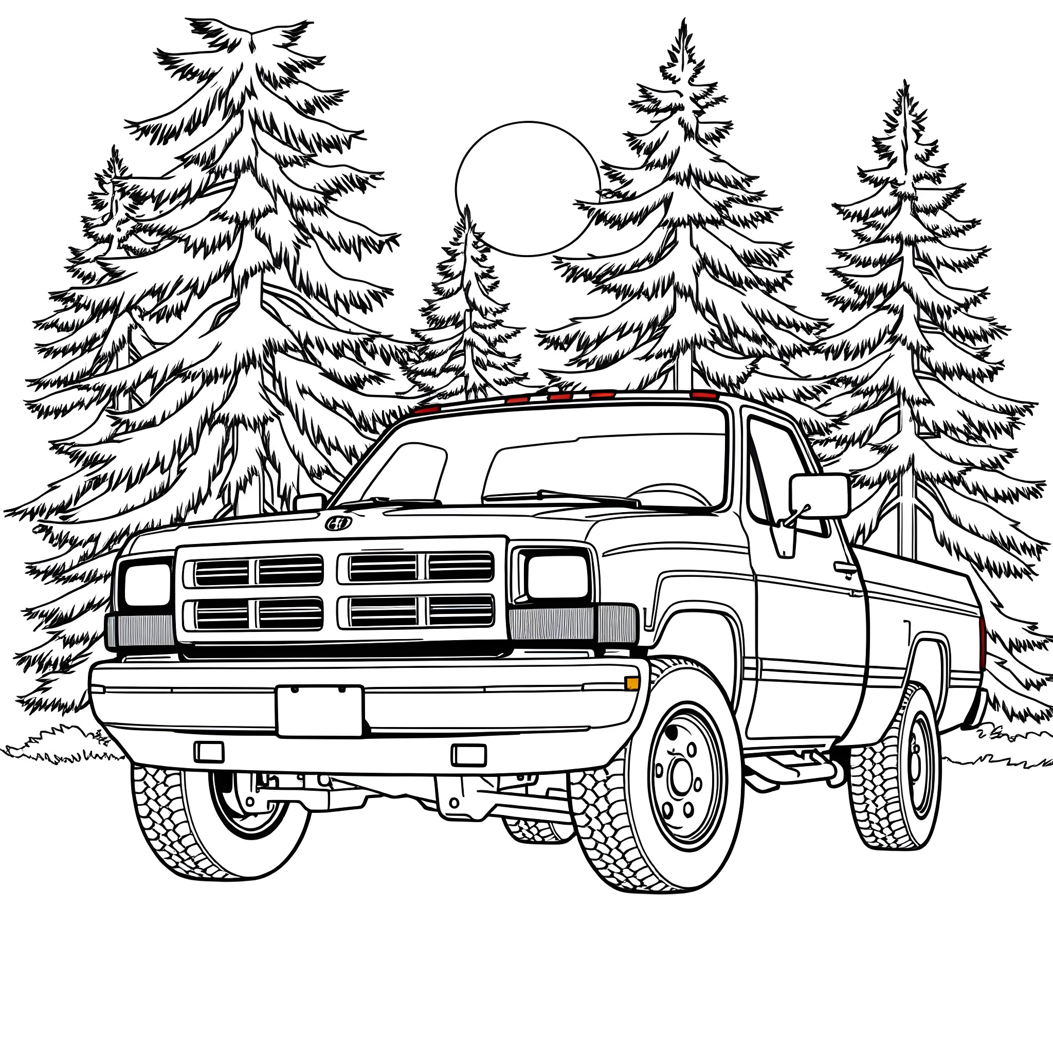 Best Dodge Ram Coloring Pages (Free Printable PDF)