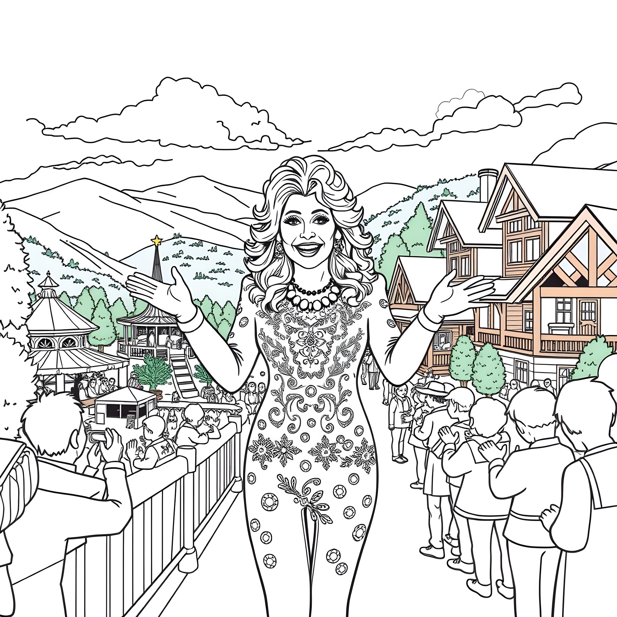 Best Dolly Parton Coloring Pages (Free Printable PDF)