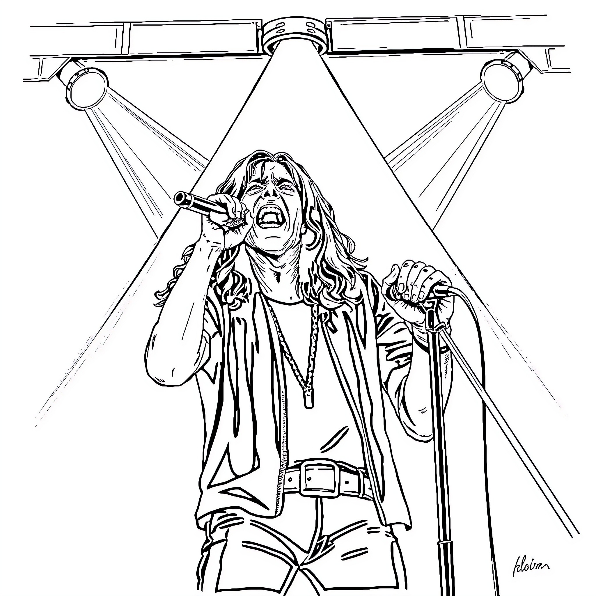Best Ozzy Osbourne Coloring Pages (Free Printable PDF)