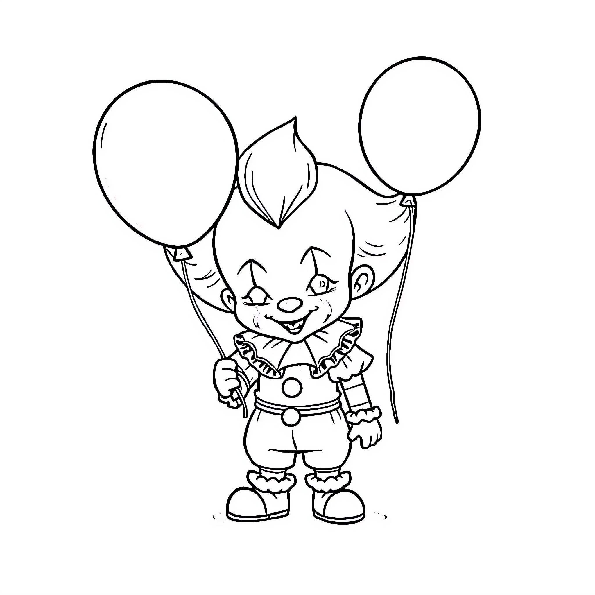 Best Pennywise Coloring Pages (Free Printable PDF)