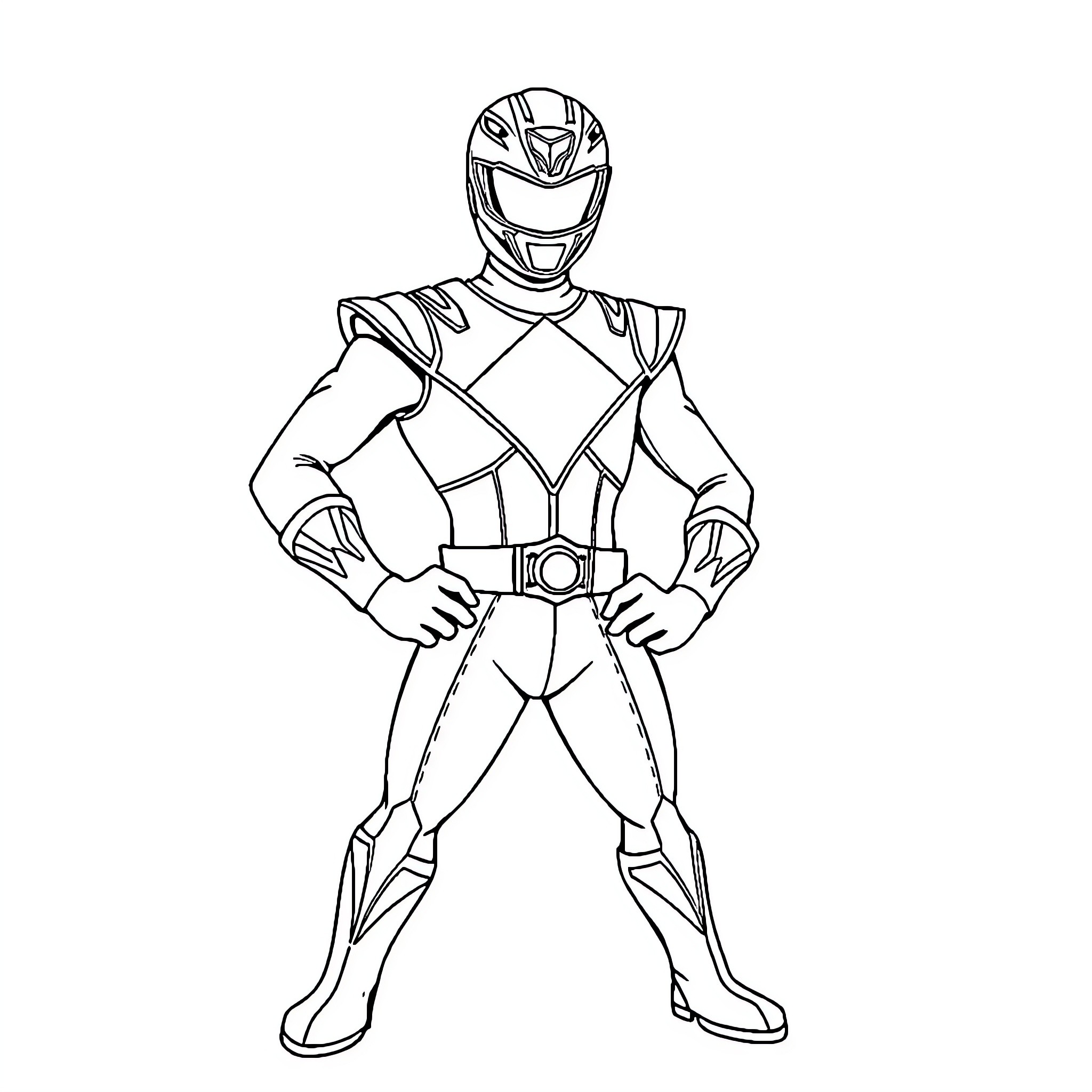 154 Best Power Ranger Coloring Pages (Free Printable PDFs)