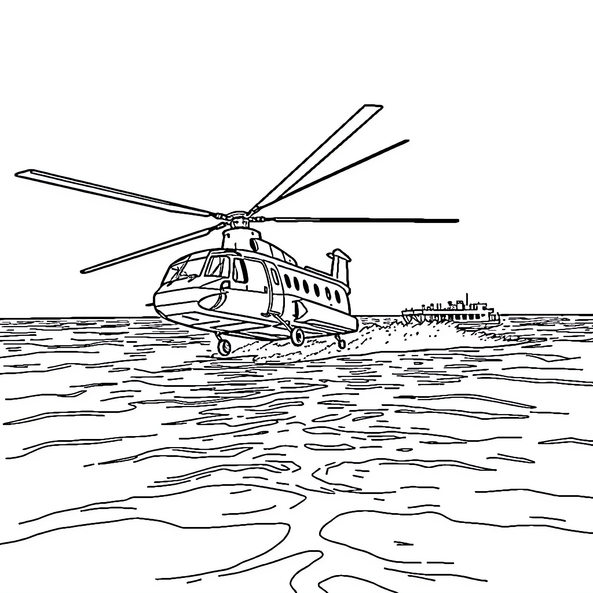 Best Chinook Helicopter Coloring Pages (Free Printable PDF)