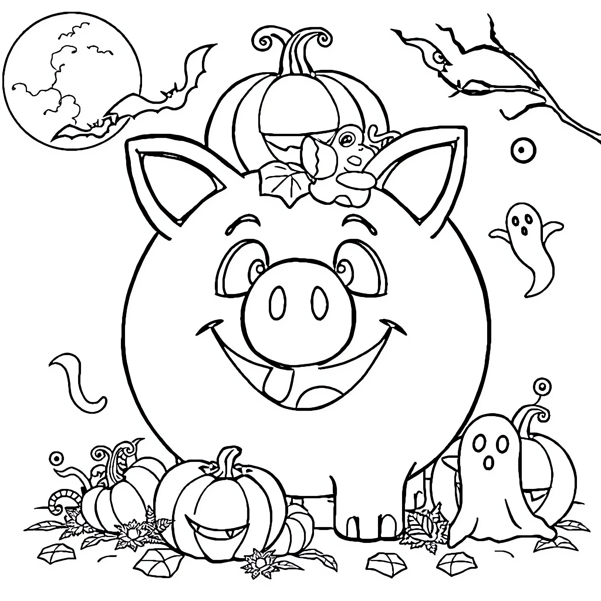 Best Piggy Bank Coloring Pages (Free Printable PDF)