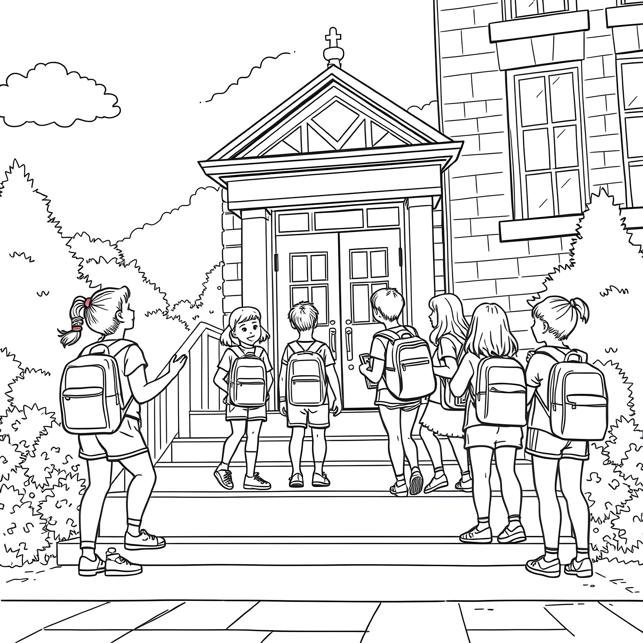 47 Best School Coloring Pages (Free Printable PDFs)