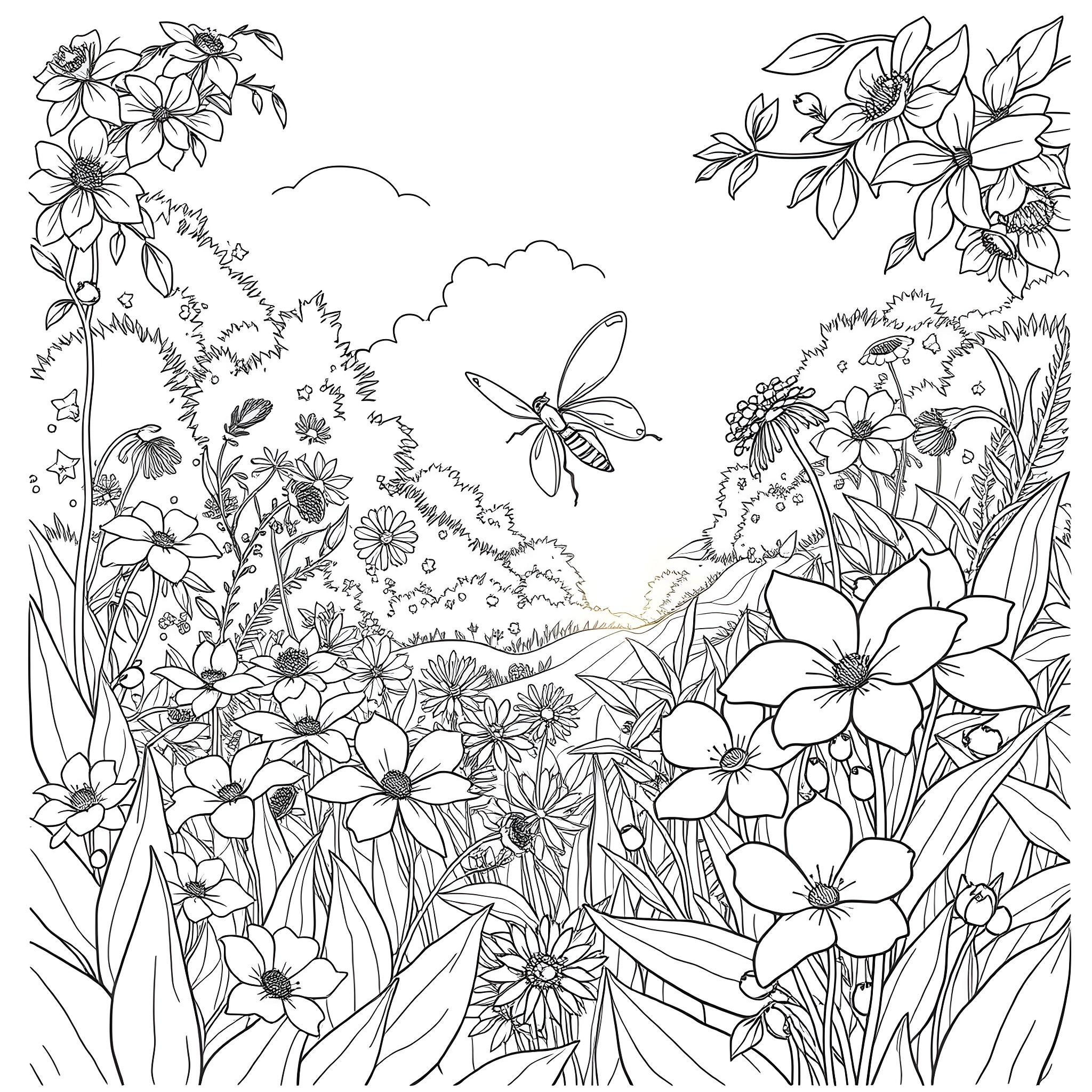 Best Firefly Coloring Pages (Free Printable PDF)