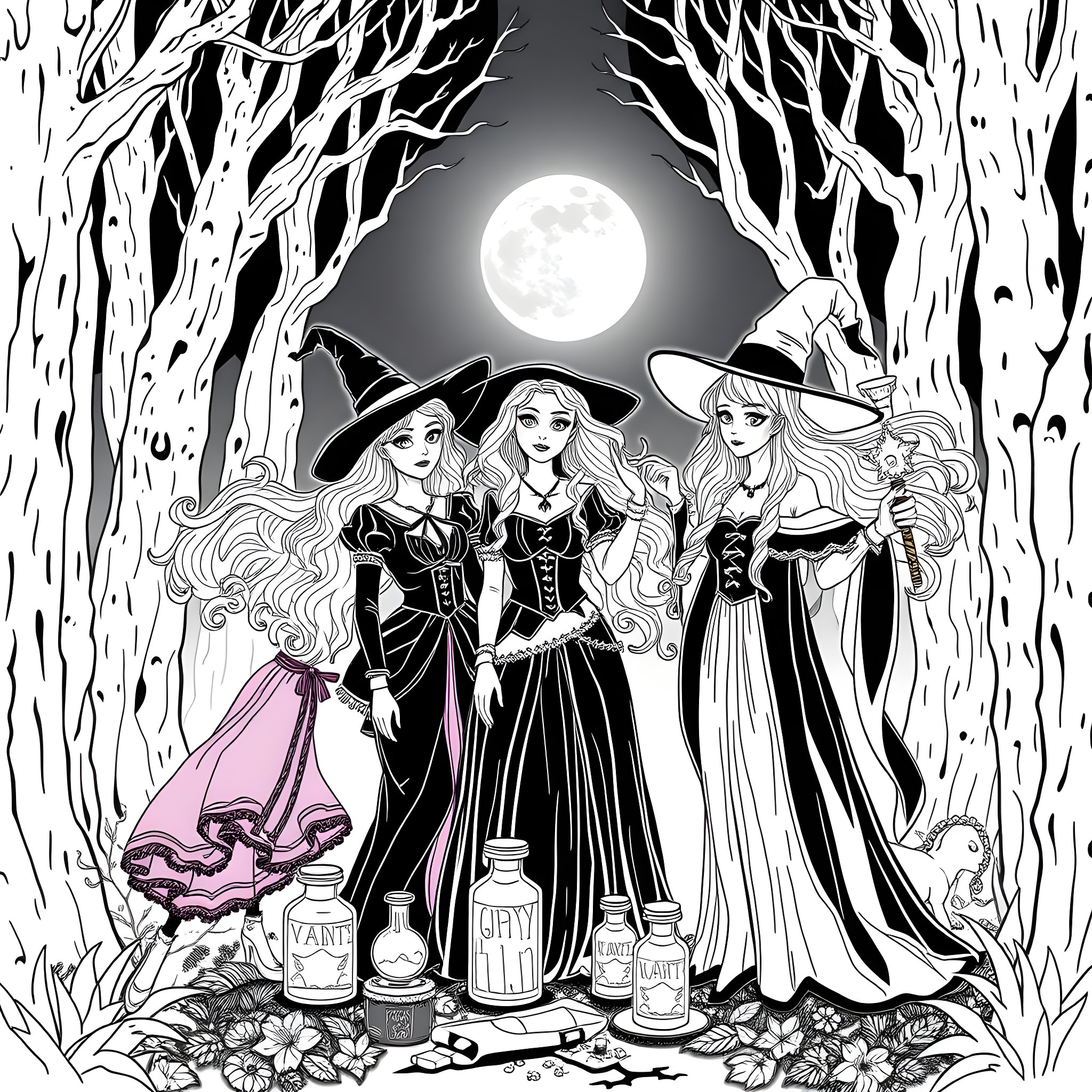 14 Best Sanderson Sisters Coloring Pages (Free Printable PDFs)