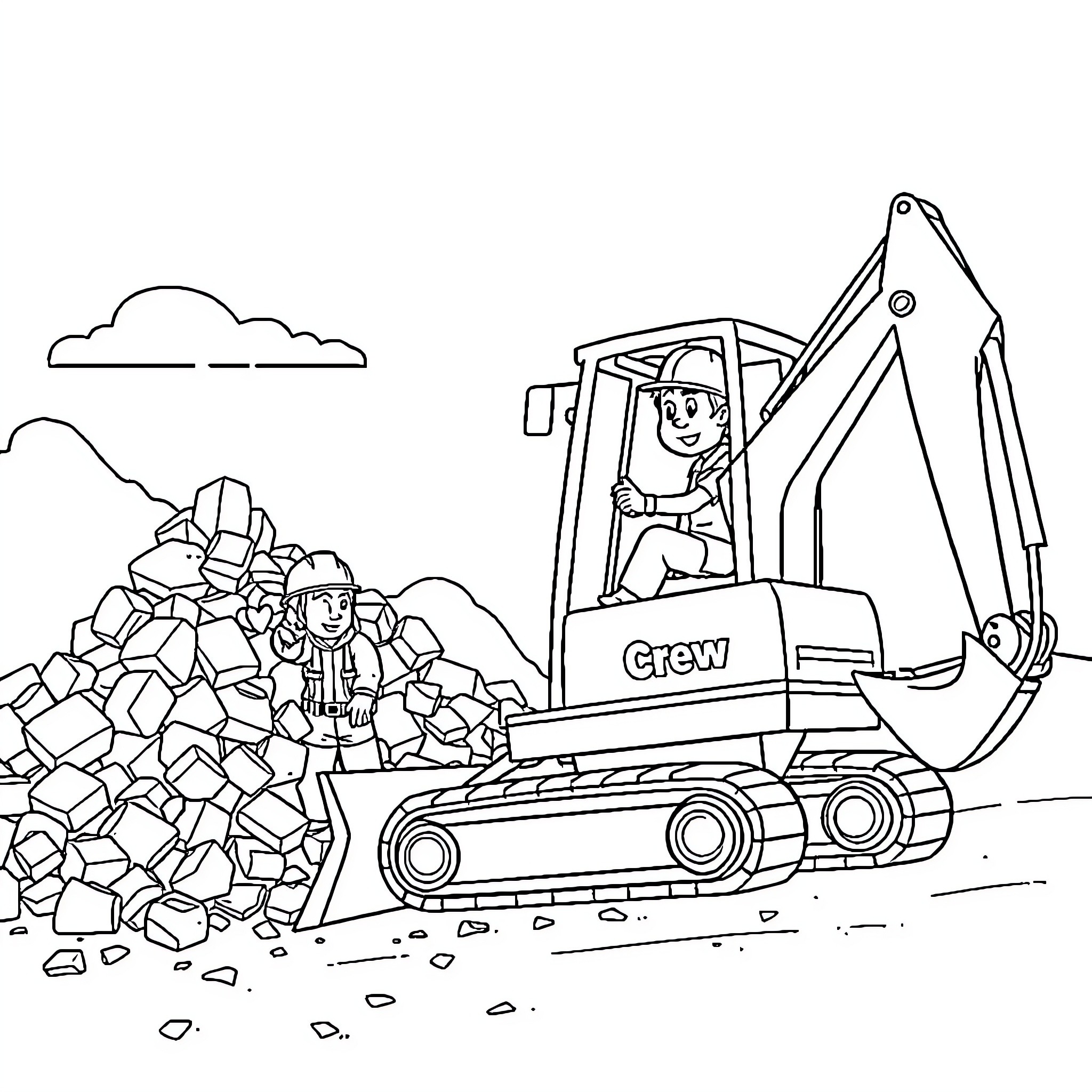 Best Rubble Coloring Pages (Free Printable PDF)