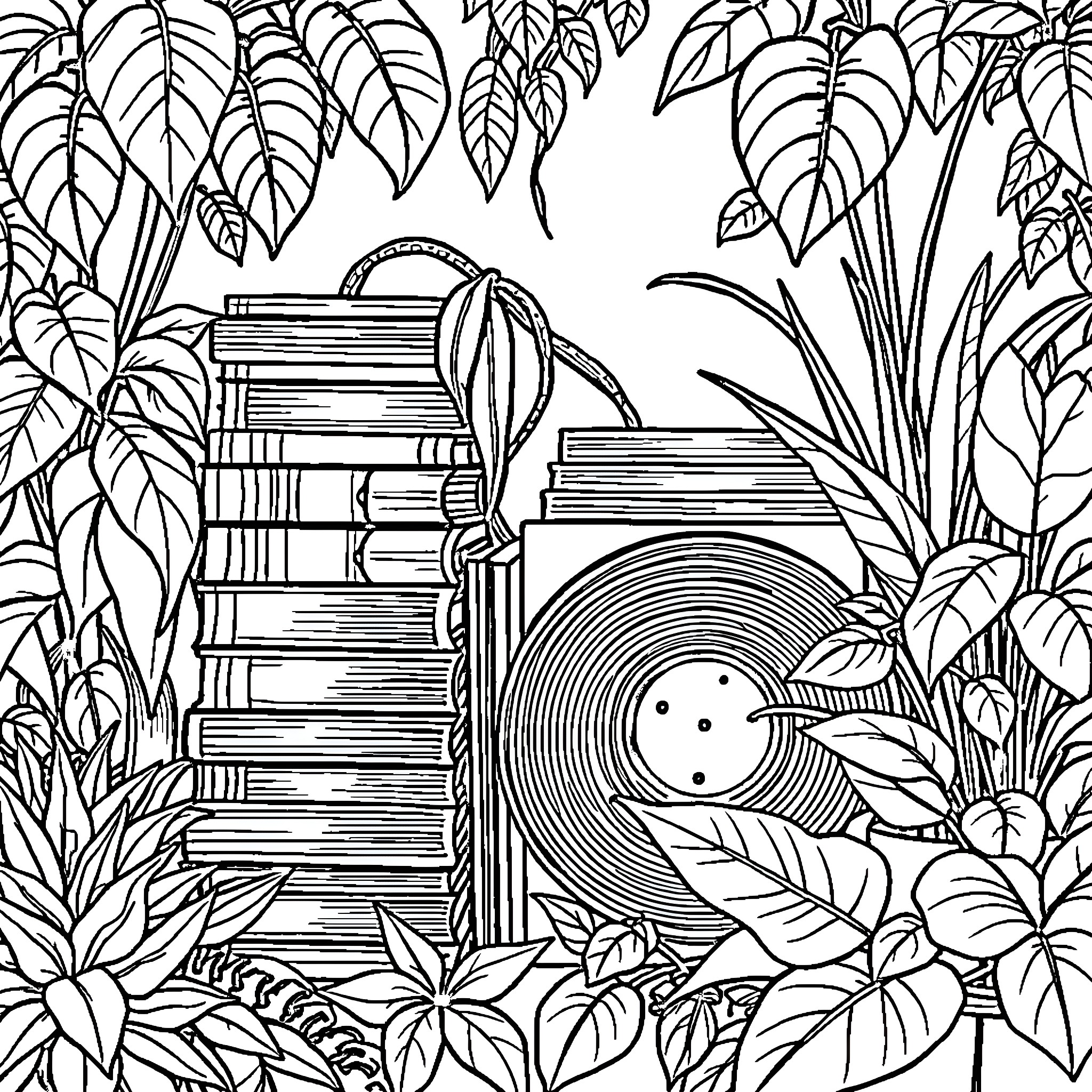 Best Book Coloring Pages (Free Printable PDF)