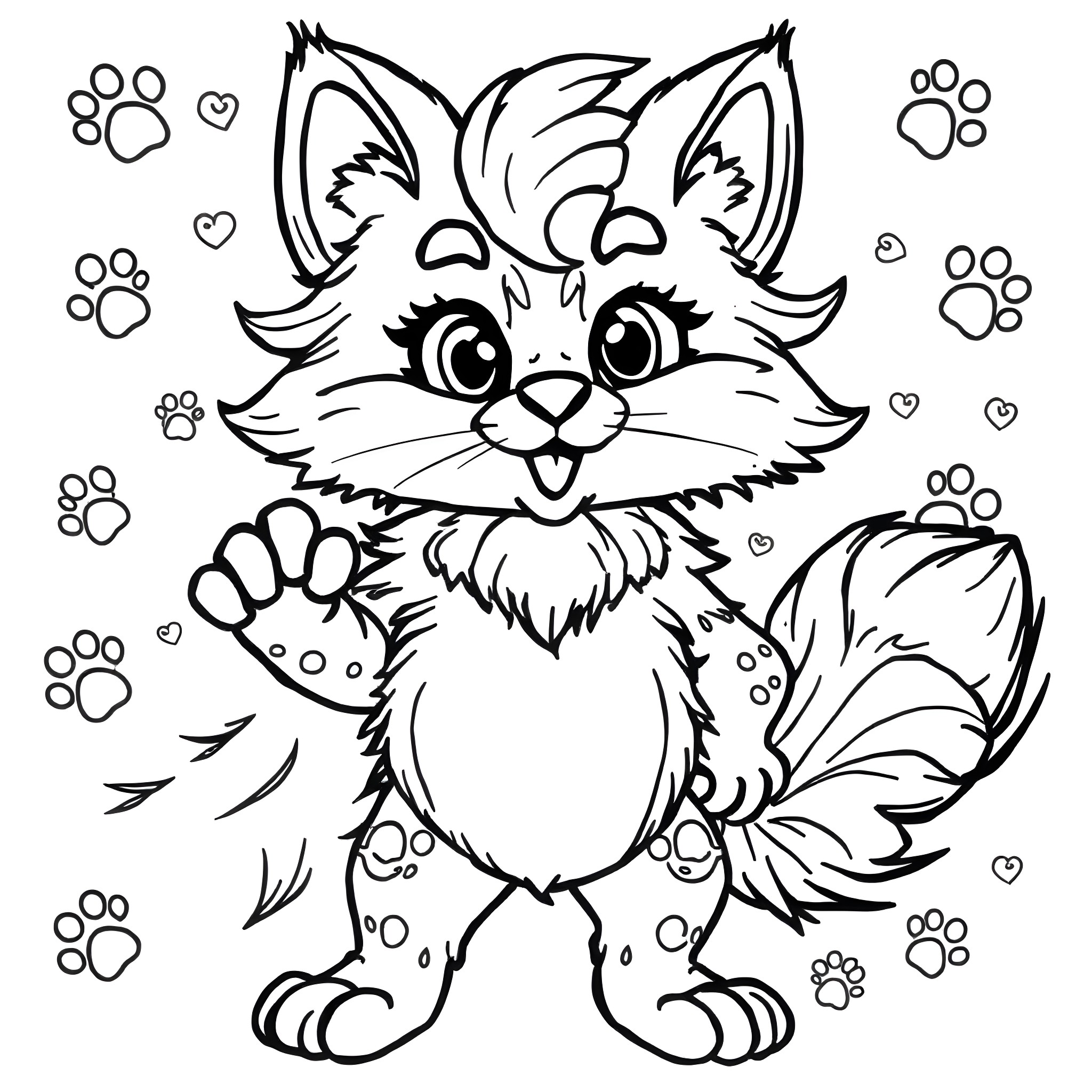 19 Best Furry Coloring Pages (Free Printable PDFs)
