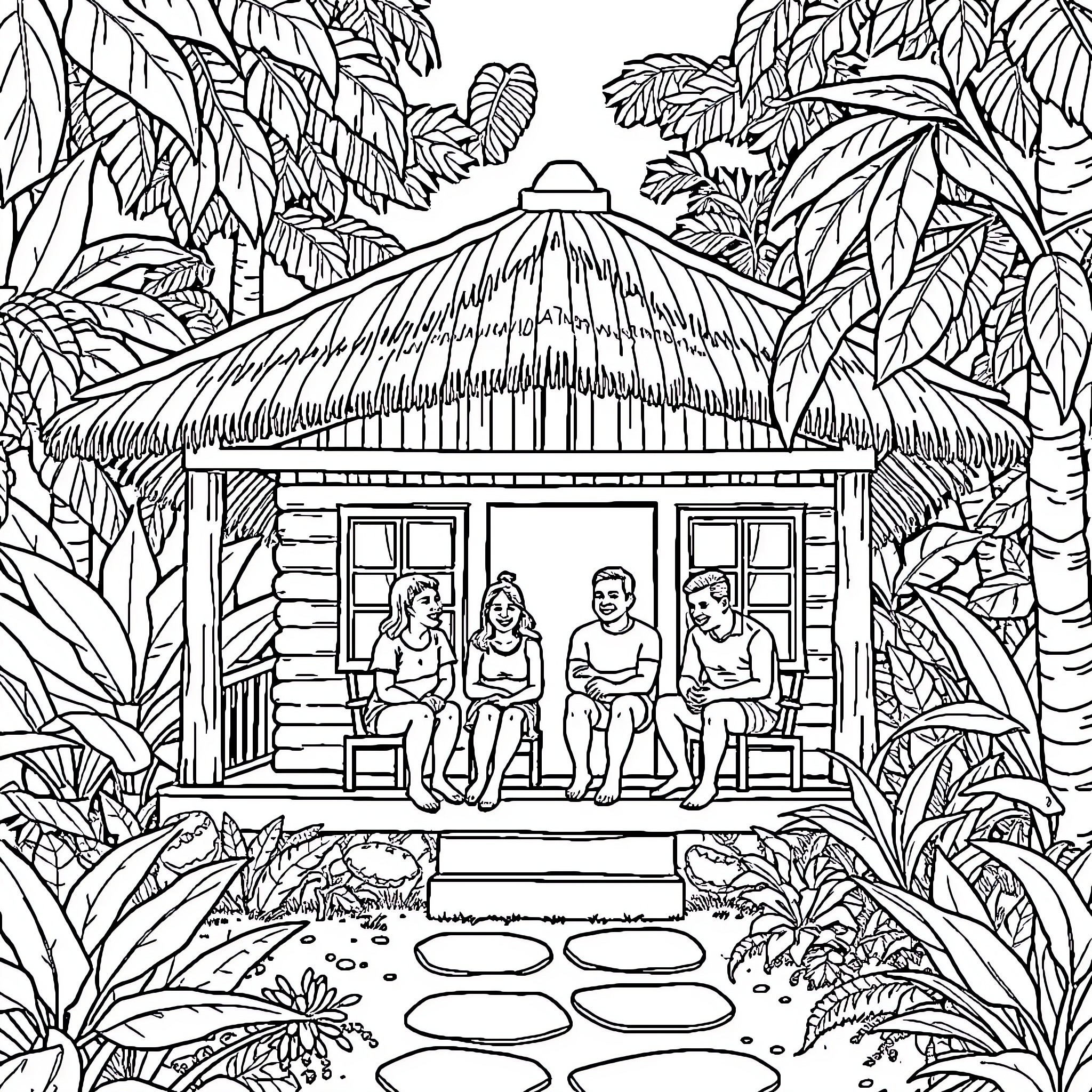 Best Group Coloring Pages (Free Printable PDF)