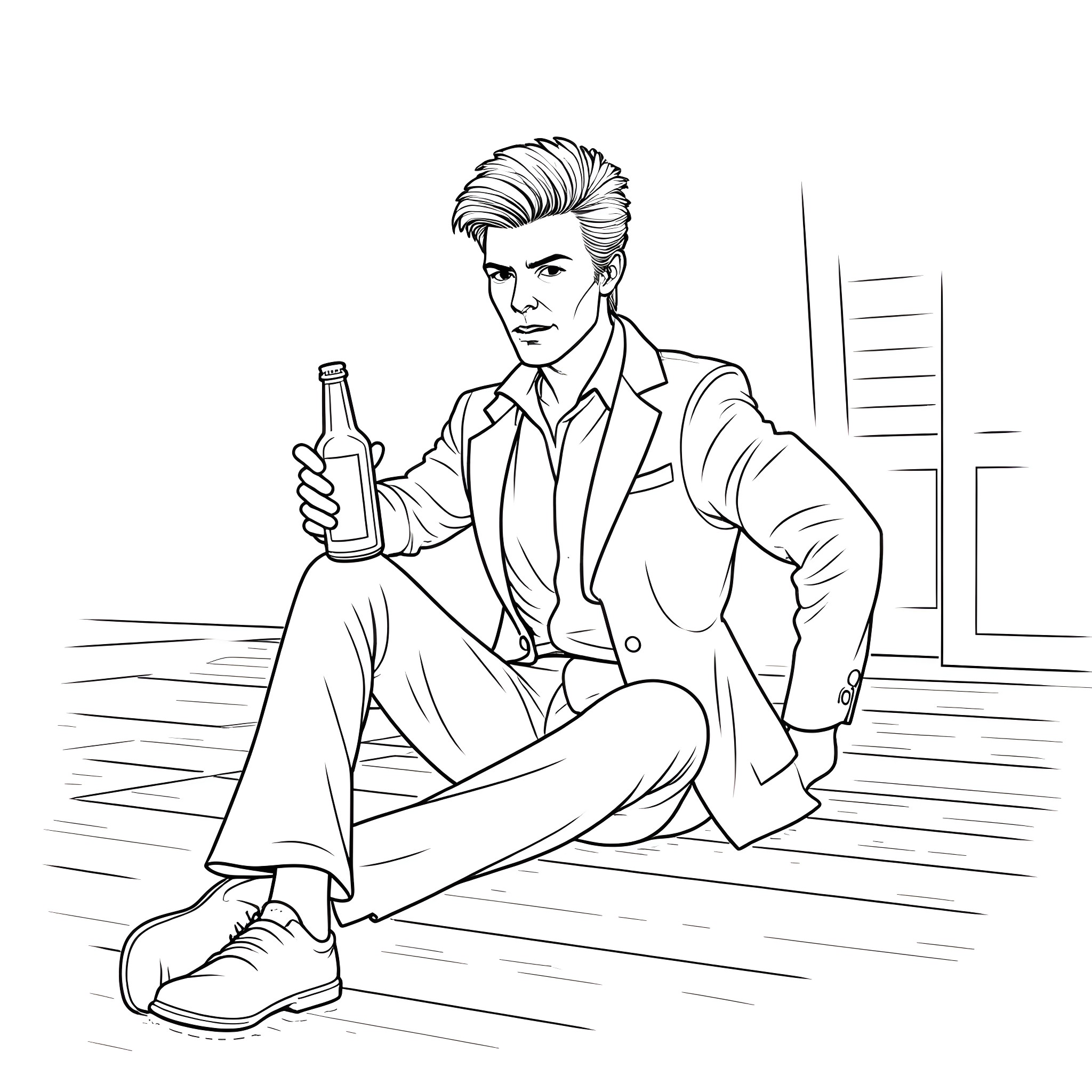 1 Best David Bowie Coloring Pages (Free Printable PDFs)