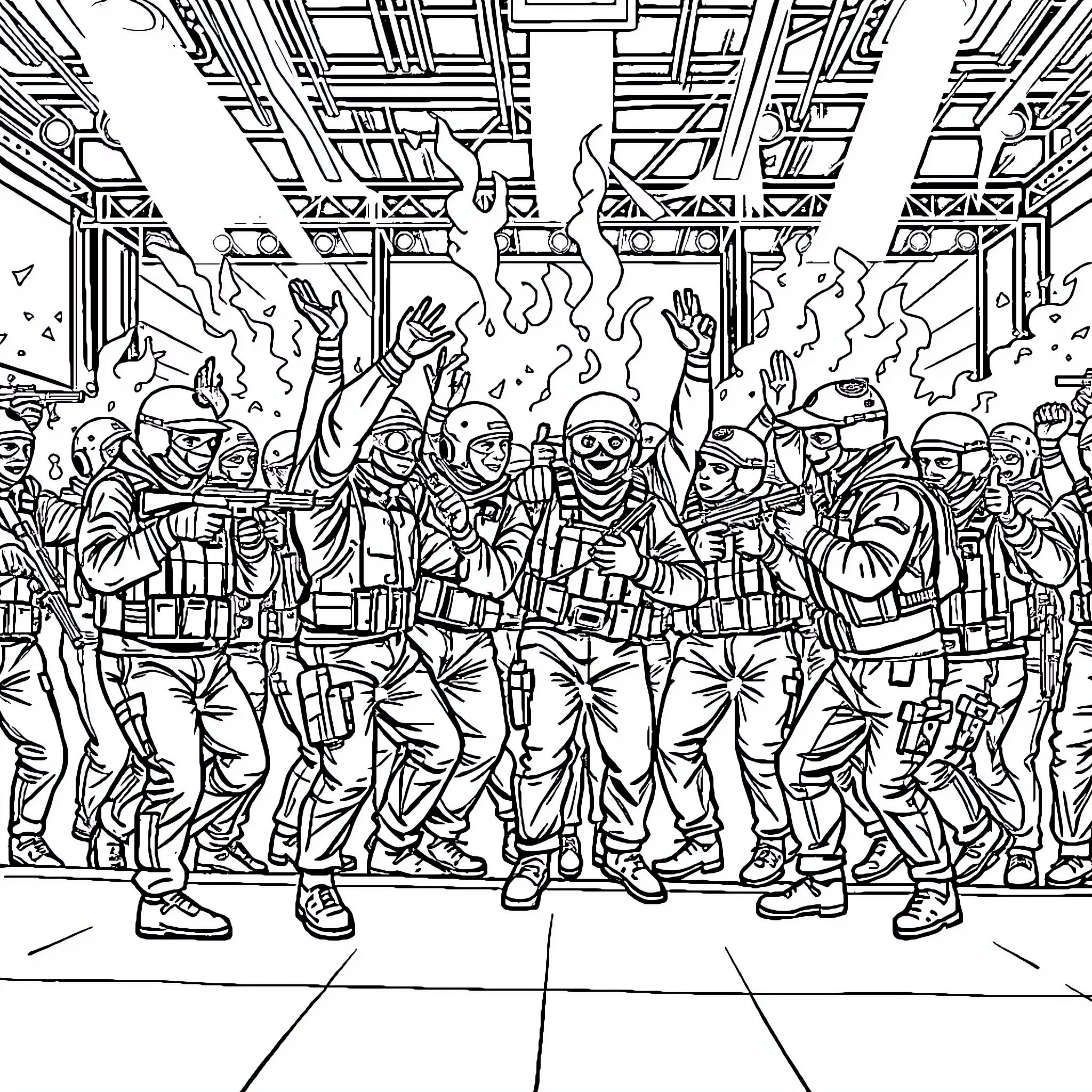 Best Counter Strike Coloring Pages (Free Printable PDF)