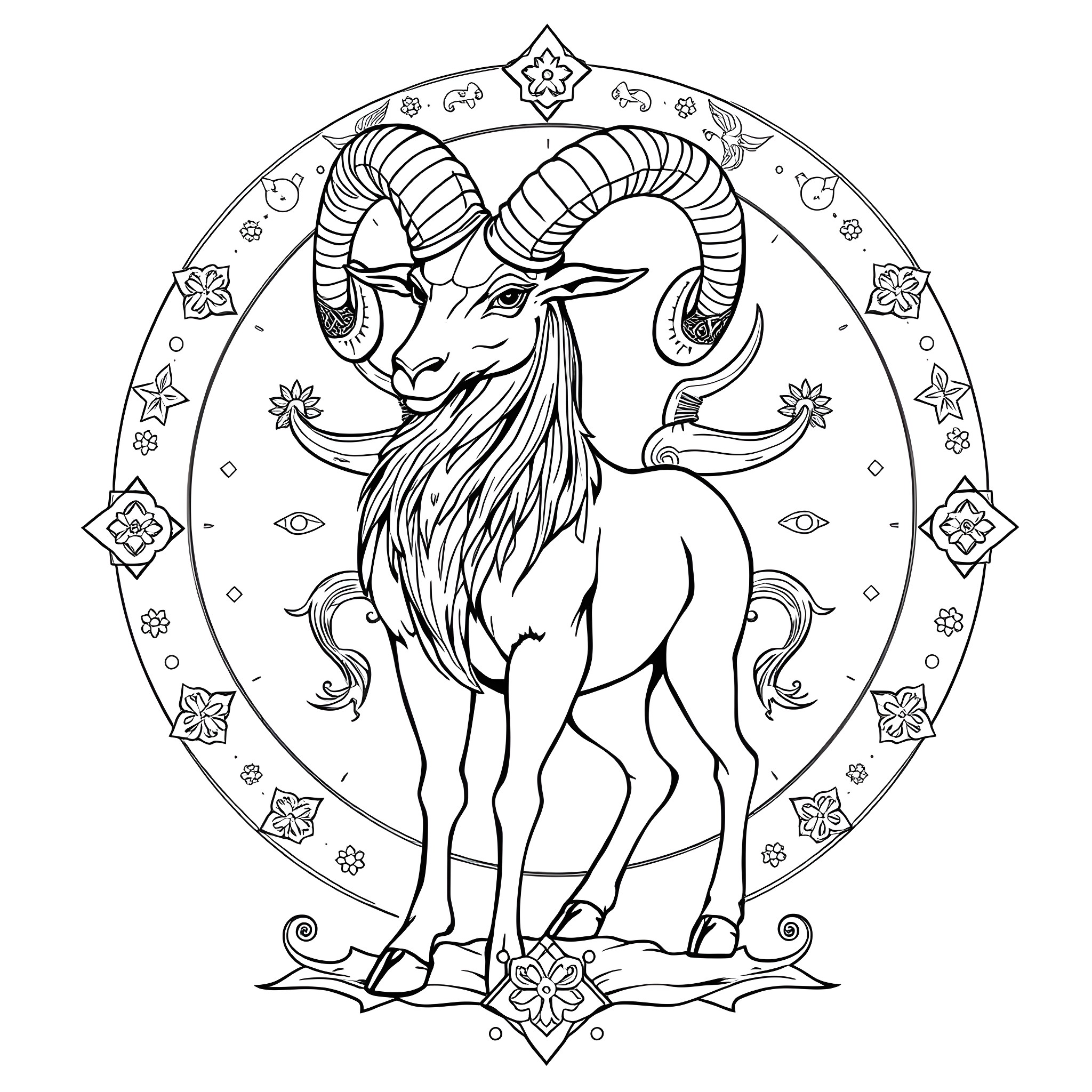 8 Best Aries Coloring Pages (Free Printable PDFs)