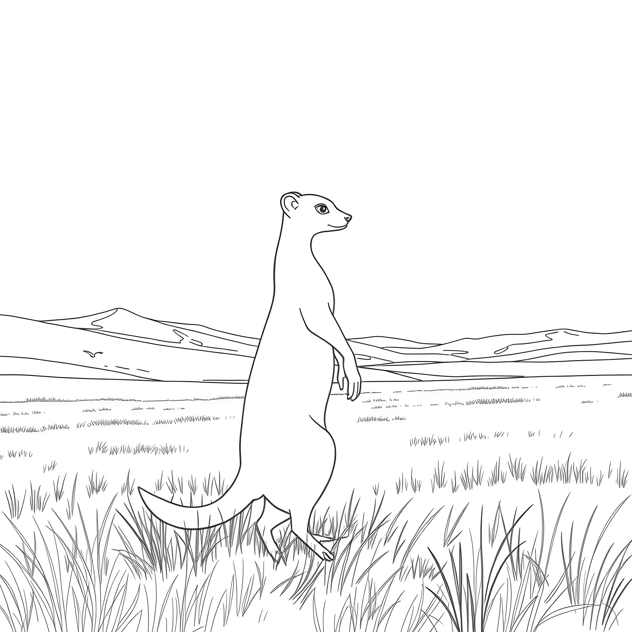 23 Best Weasel Coloring Pages (Free Printable PDFs)
