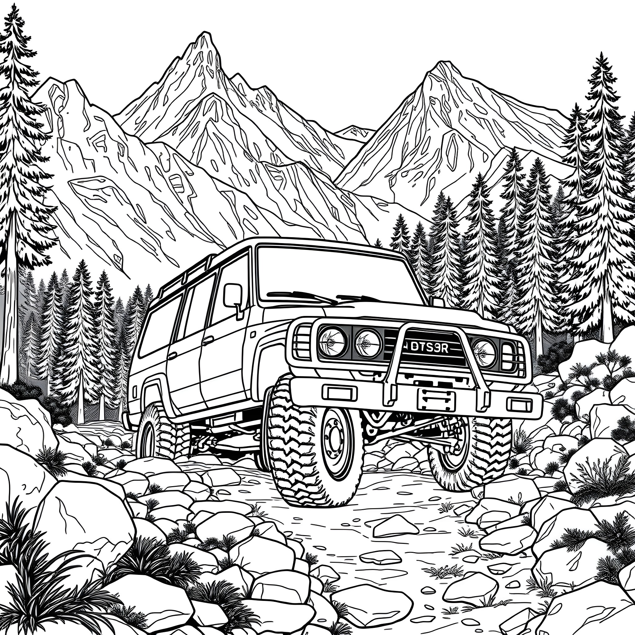 4 Best Landcruiser Coloring Pages (Free Printable PDFs)