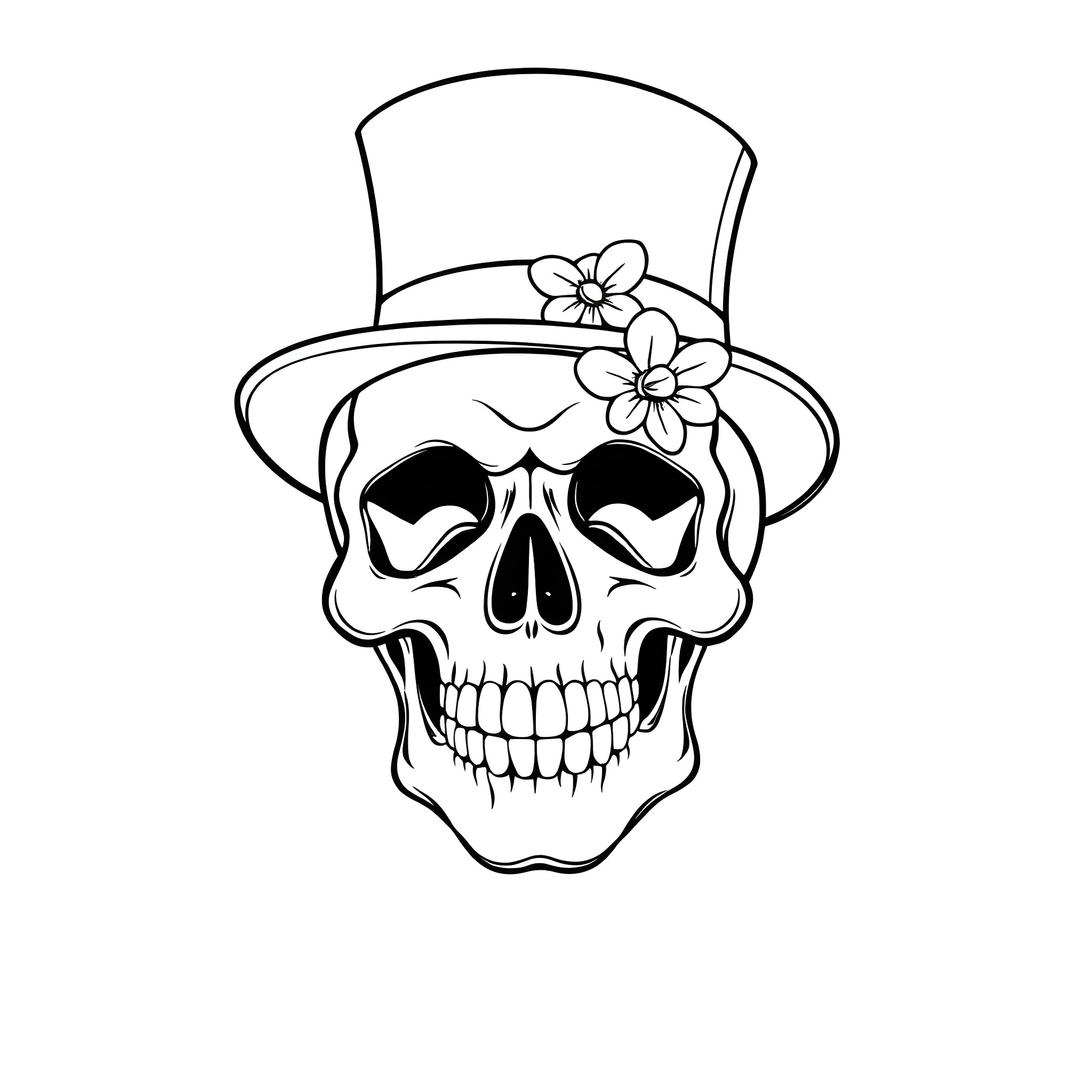 Best Skull Coloring Pages (Free Printable PDF)