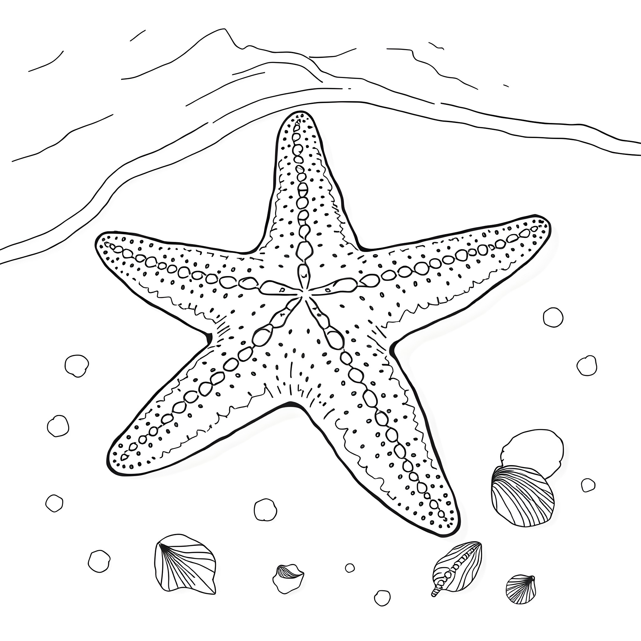 88 Best Starfish Coloring Pages (Free Printable PDFs)