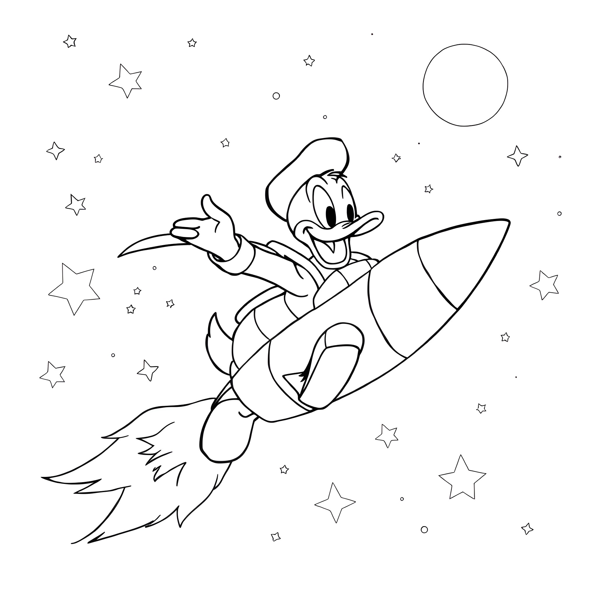 Best Donald Duck Coloring Pages (Free Printable PDF)