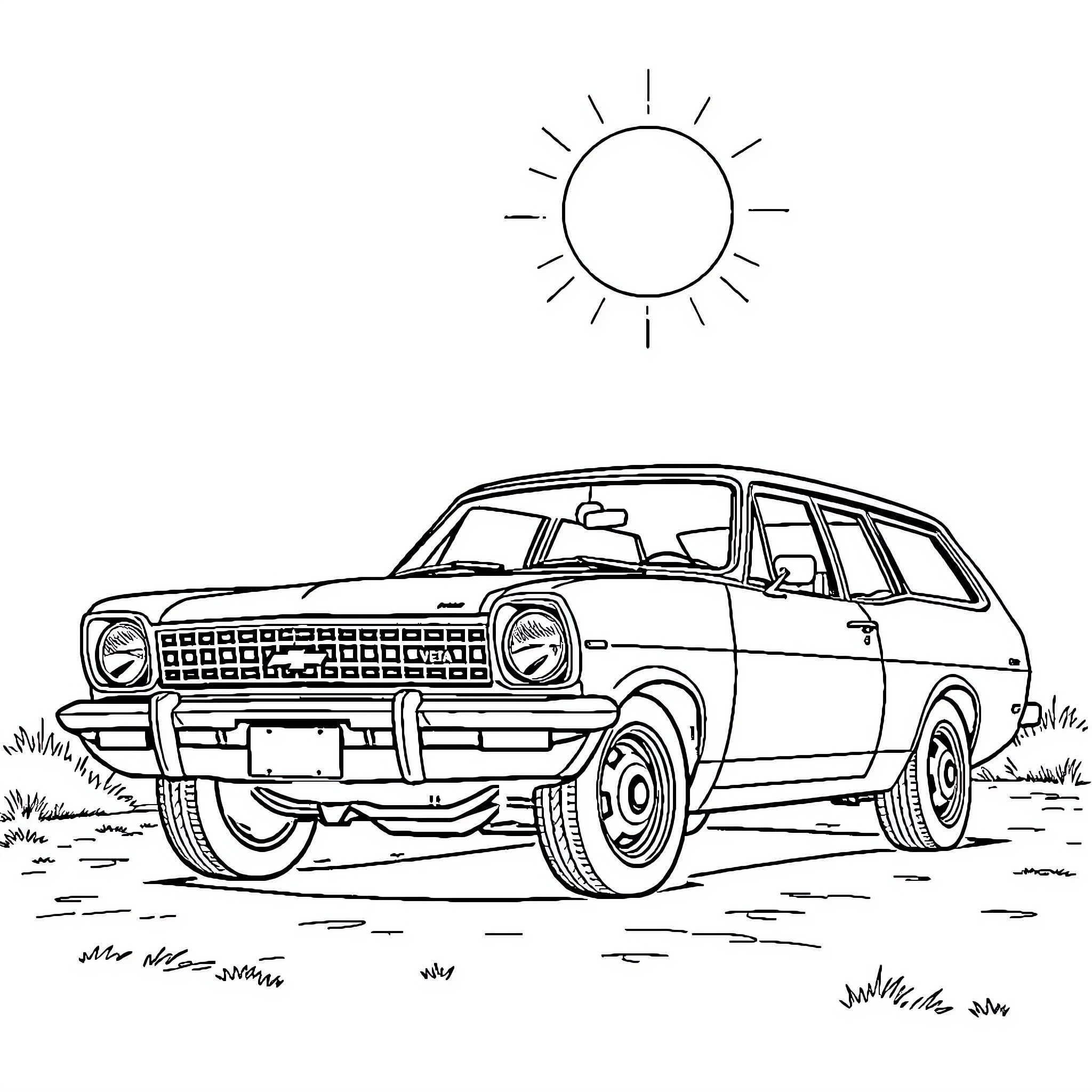 Best Chevrolet Coloring Pages (Free Printable PDF)