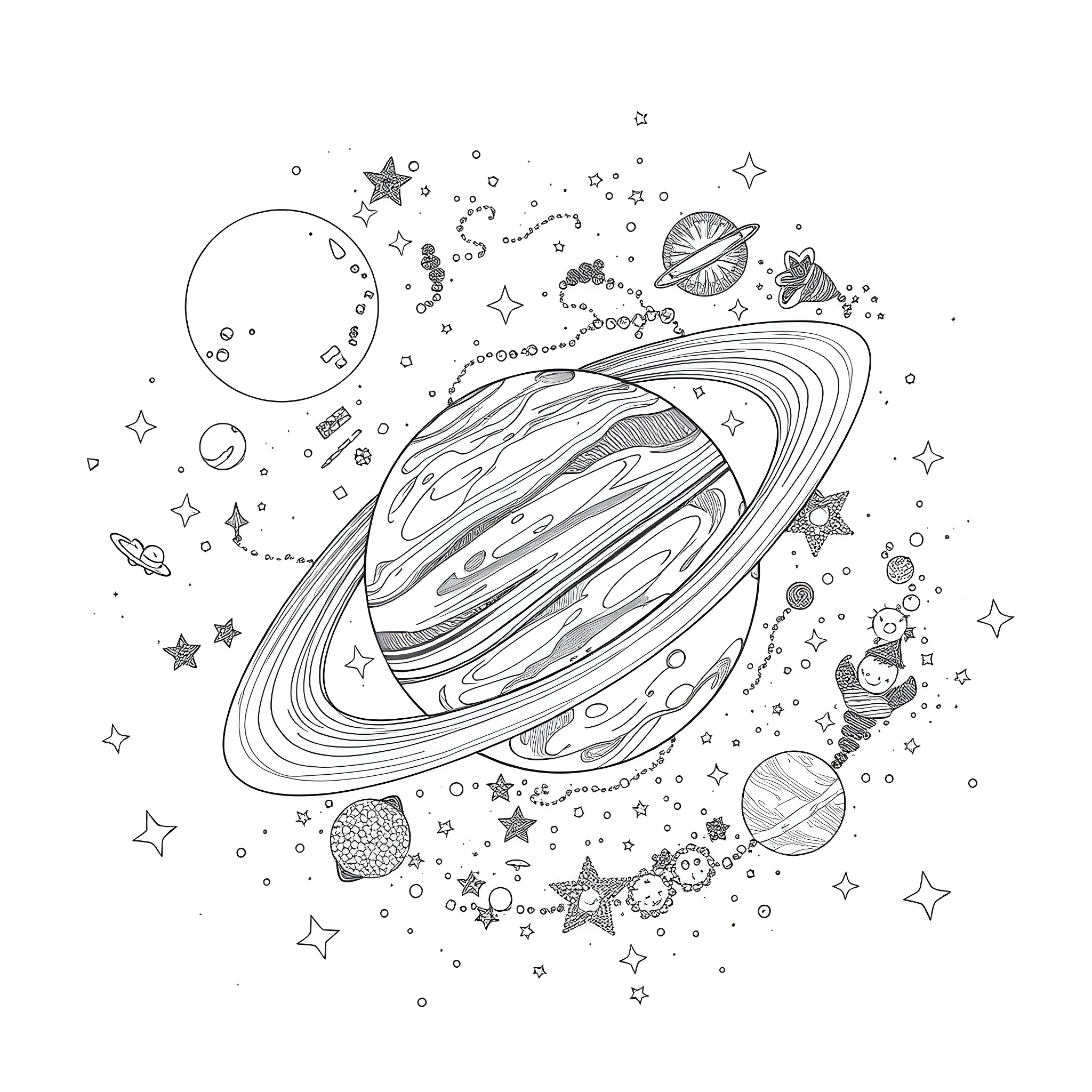 17 Best Planet Coloring Pages (Free Printable PDFs)