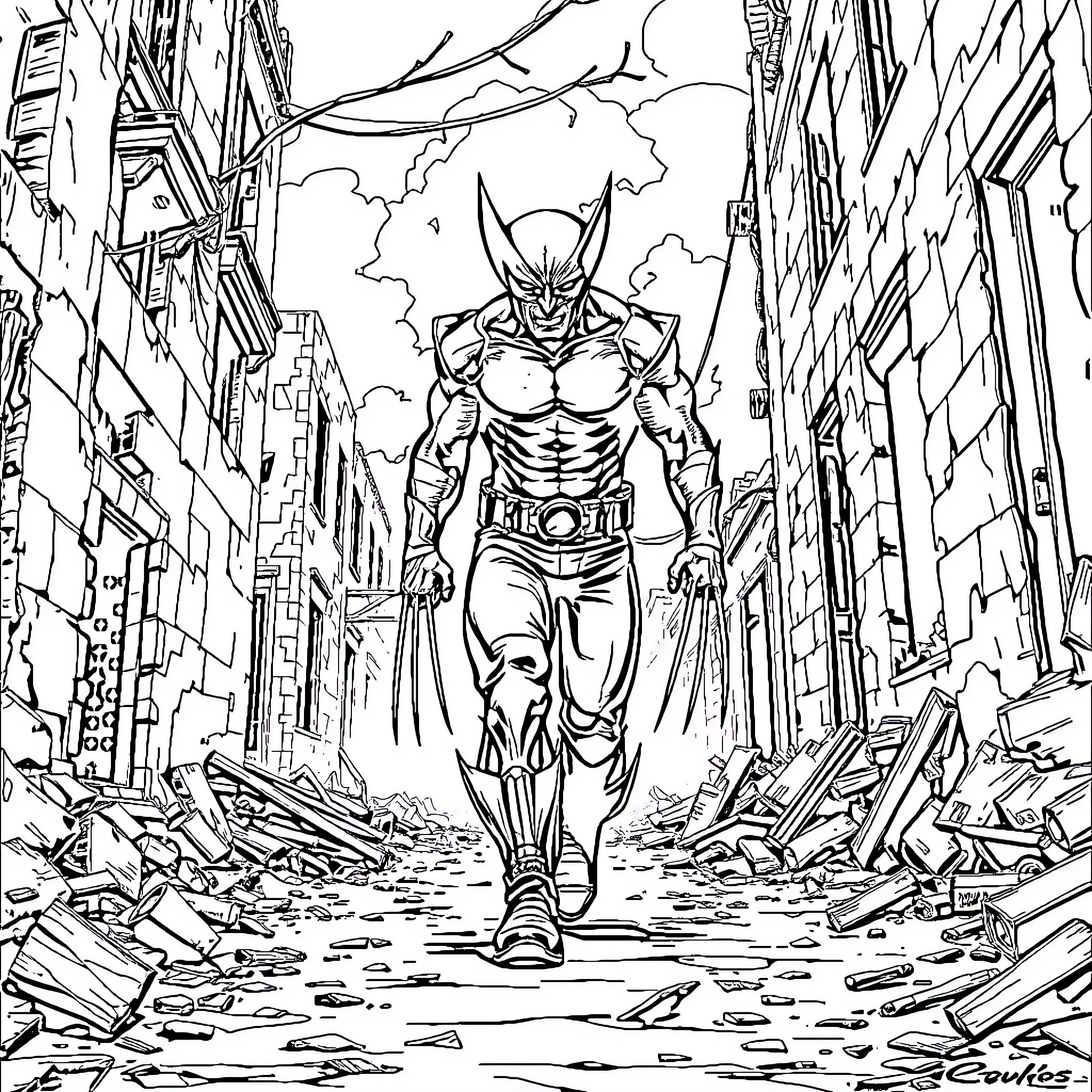 Best Wolverine Coloring Pages (Free Printable PDF)