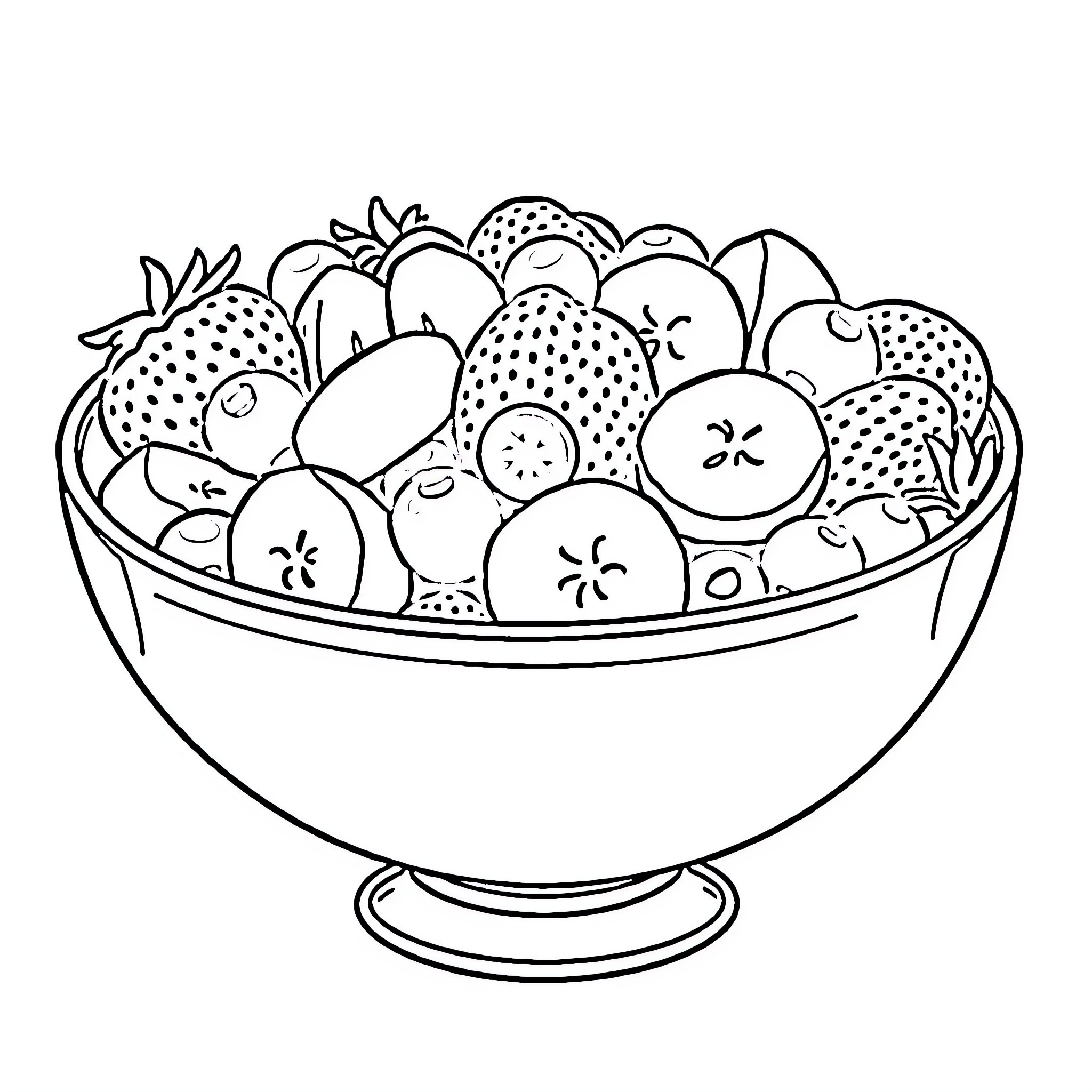 179 Best Fruit Coloring Pages (Free Printable PDFs)