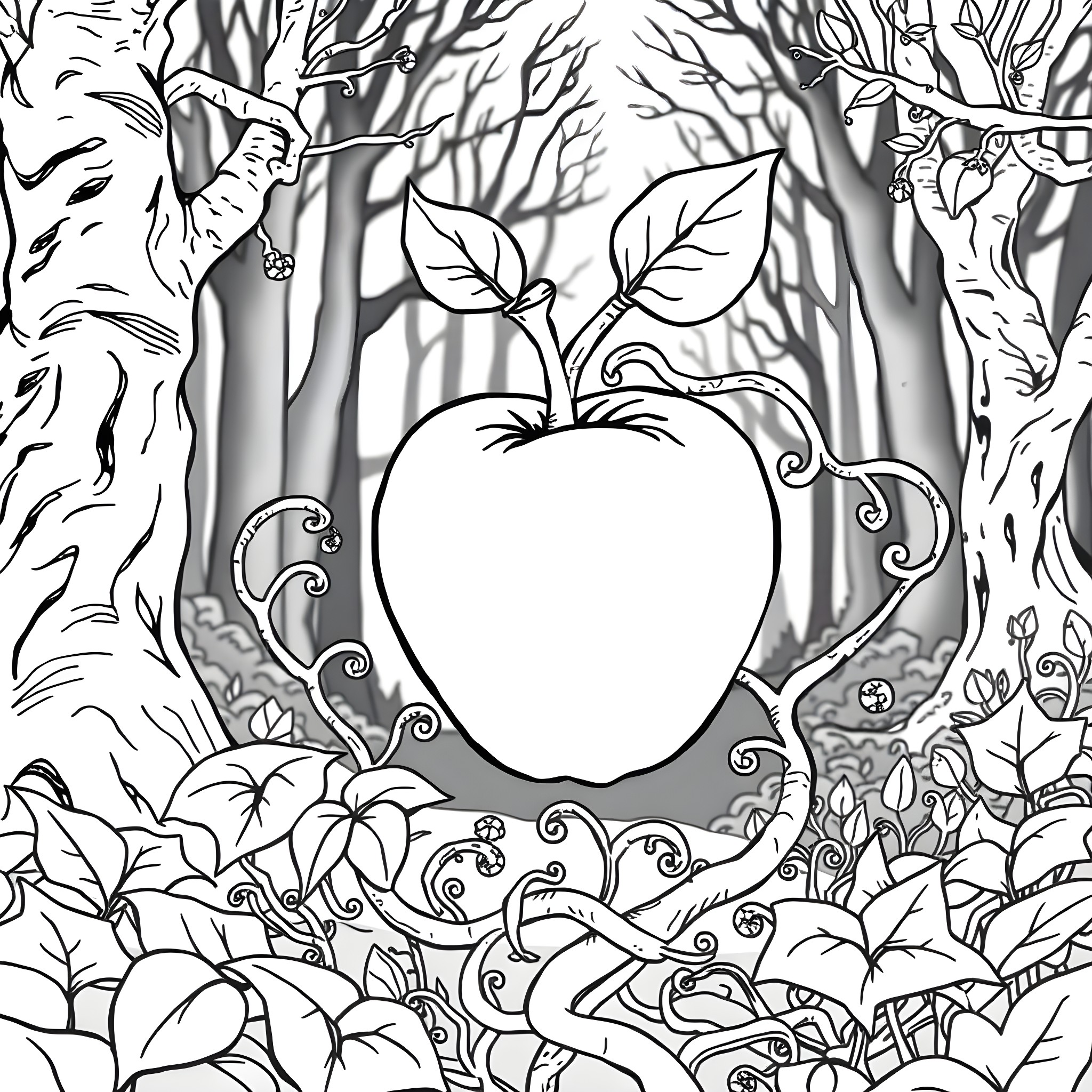 Best Poison Apple Coloring Pages (Free Printable PDF)