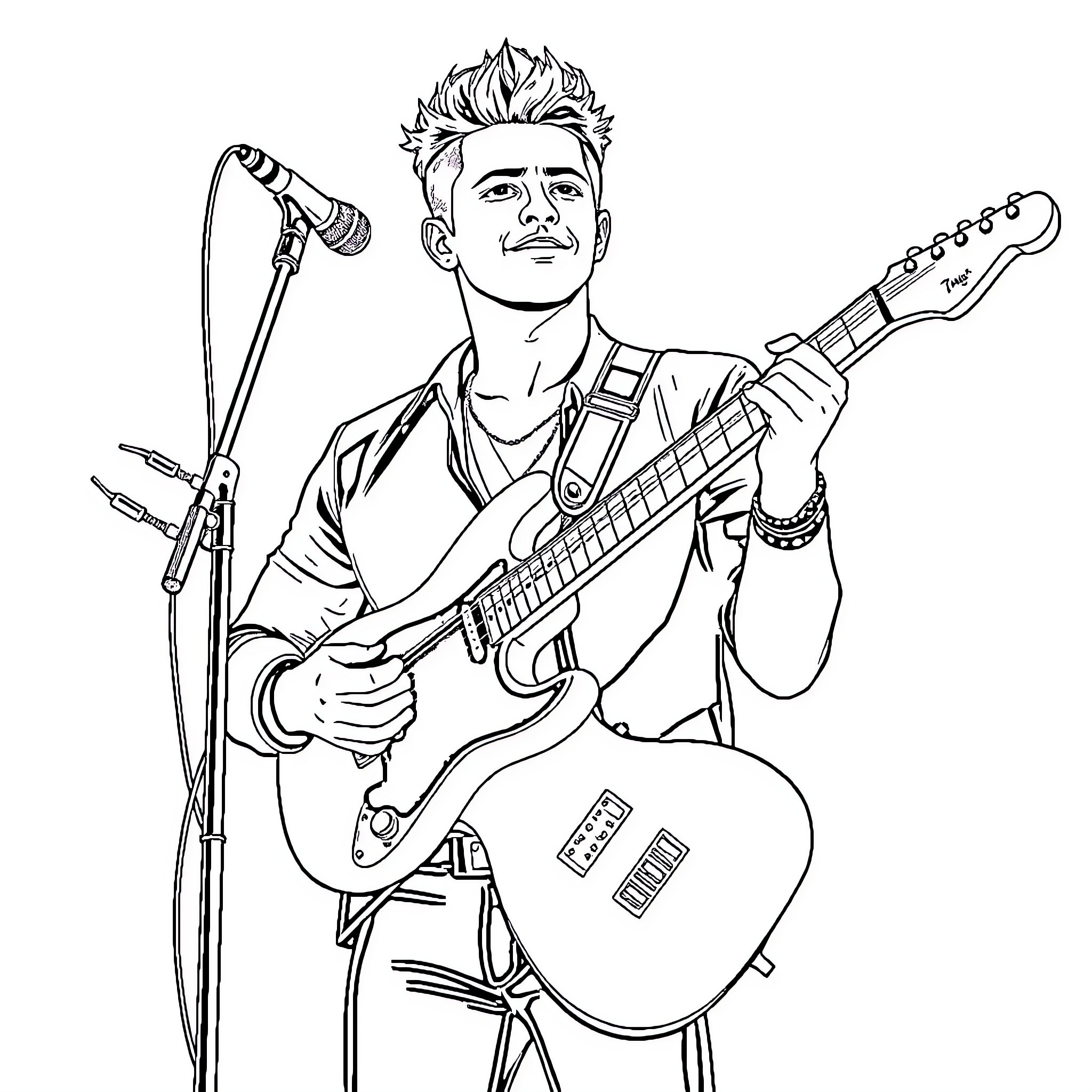 Best Joe Jonas Coloring Pages (Free Printable PDF)