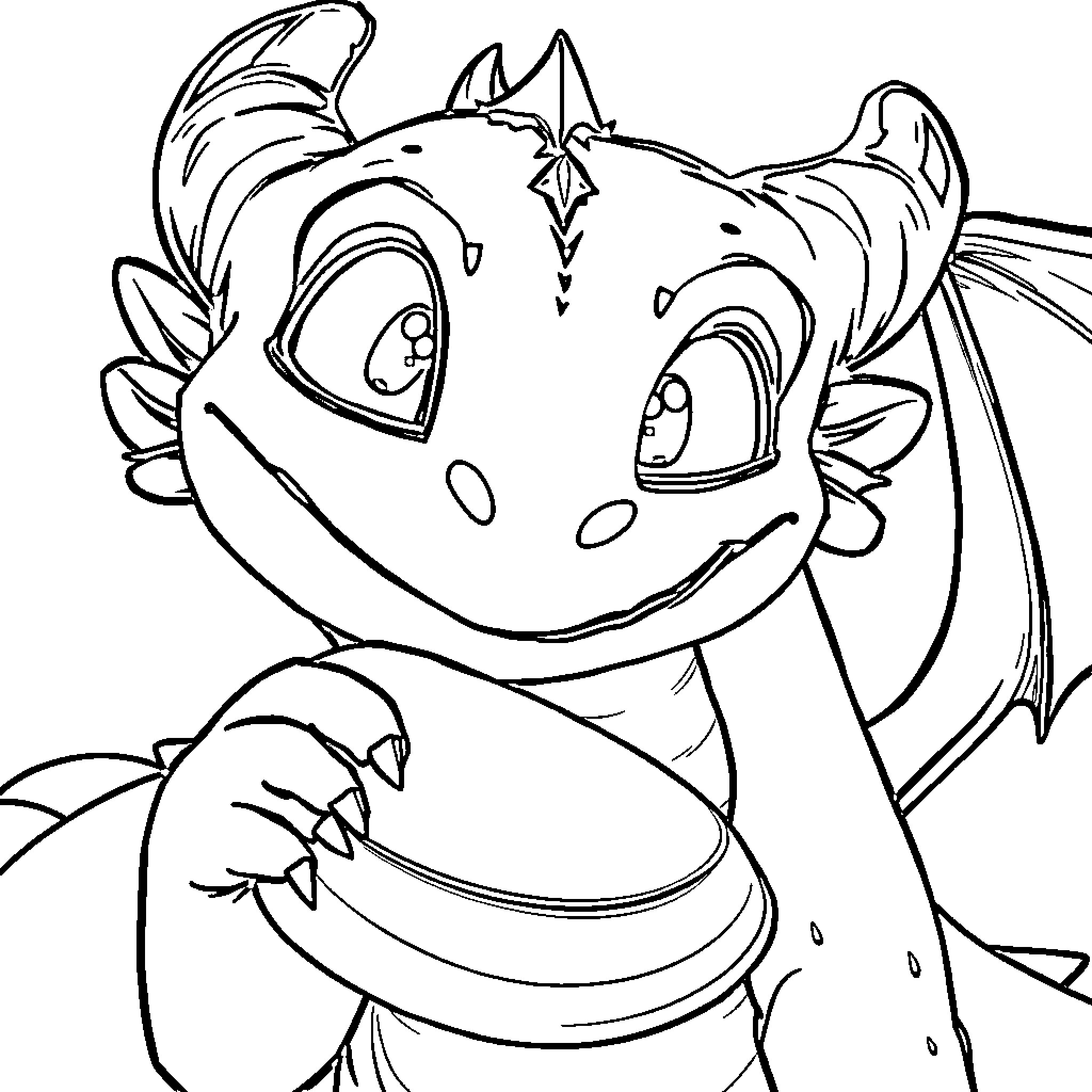 Best Toothless Coloring Pages (Free Printable PDF)
