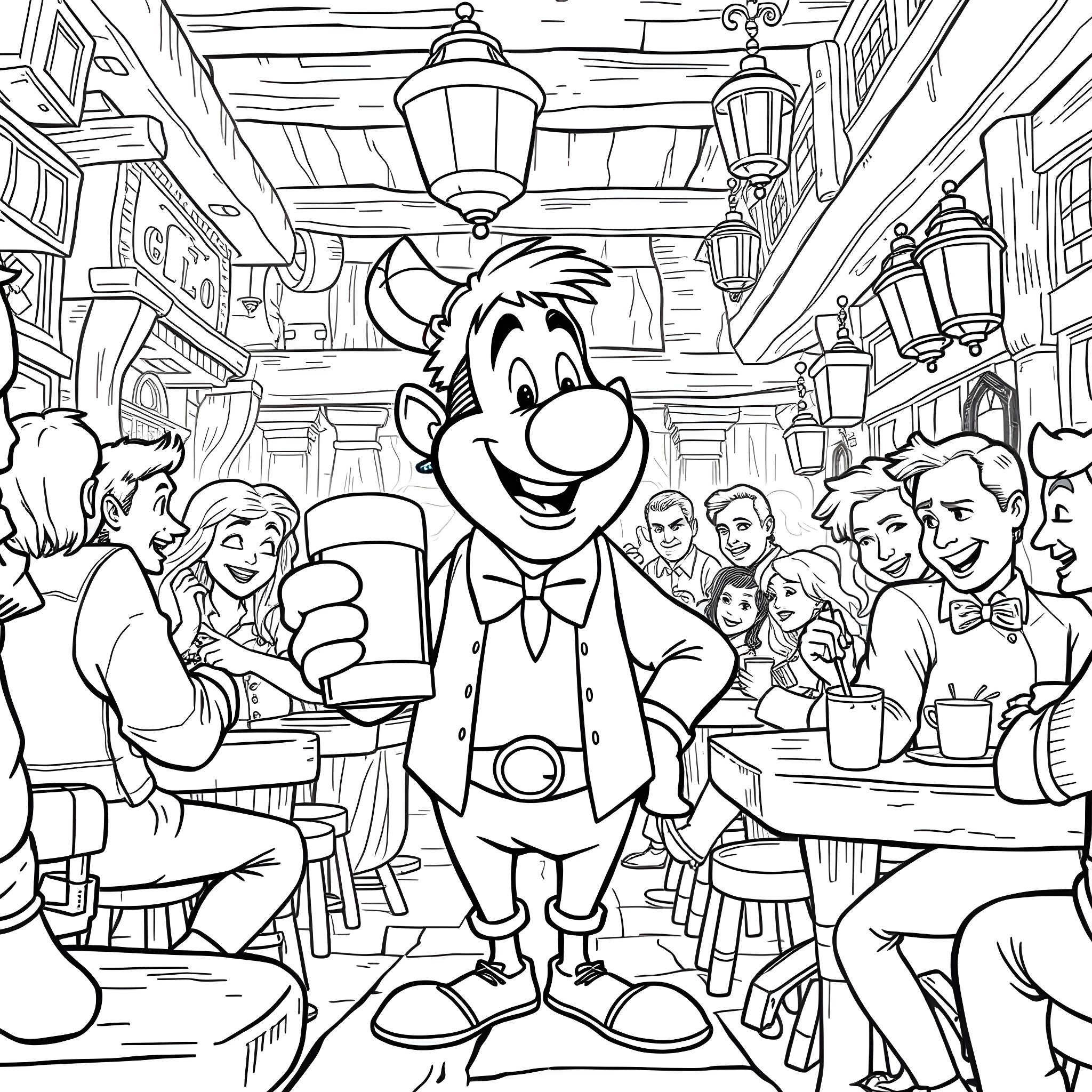 9 Best Lefou Coloring Pages (Free Printable PDFs)