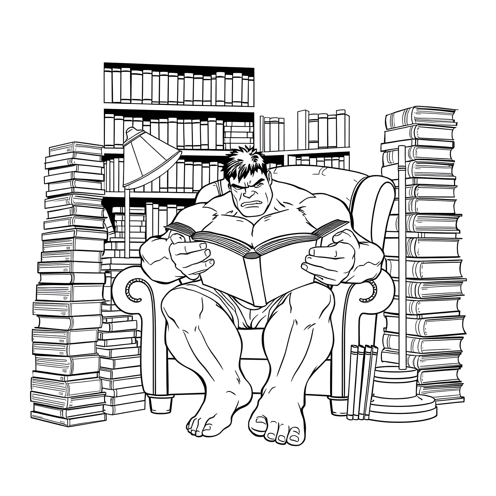 Best Hulk Coloring Pages (Free Printable PDF)