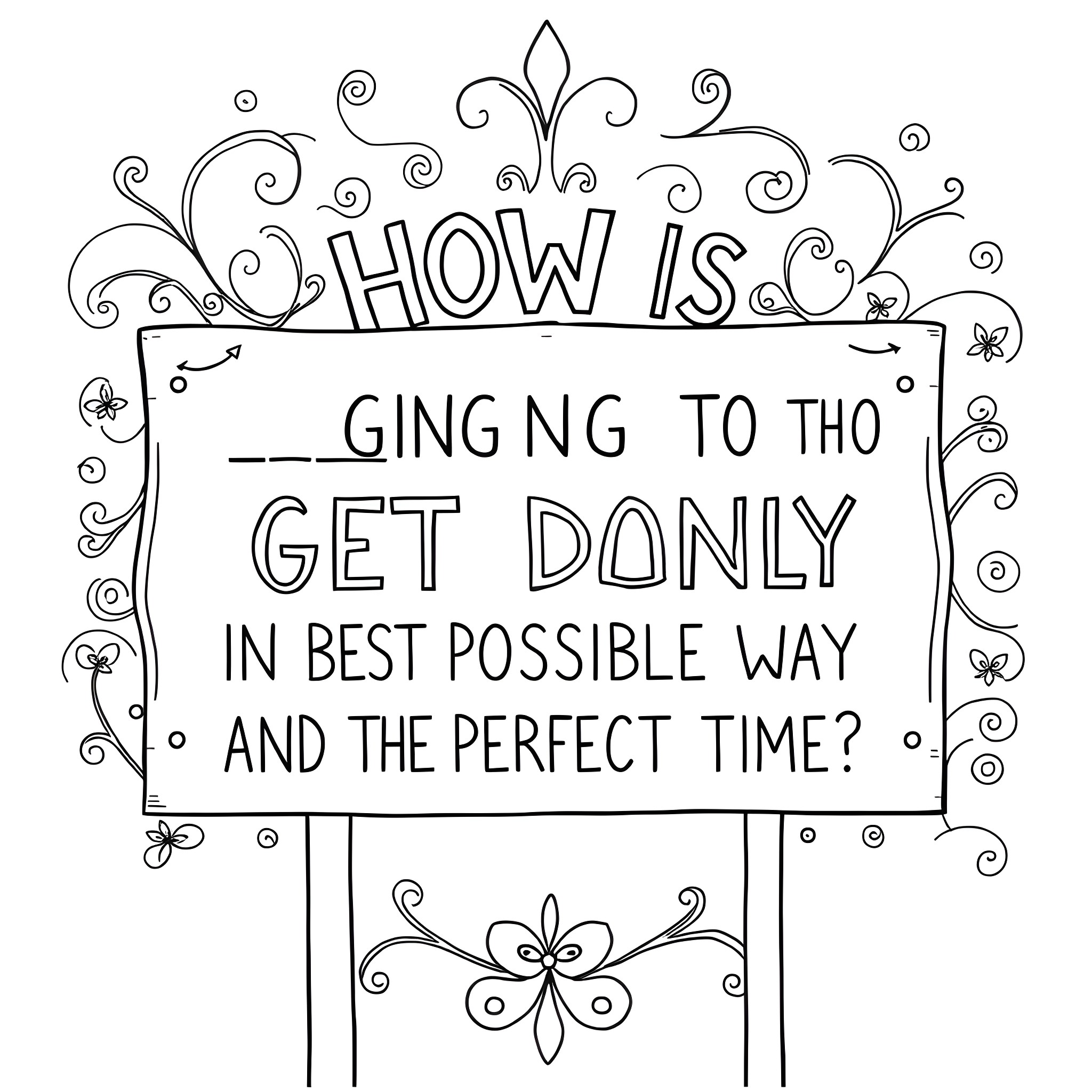 Best Sign Coloring Pages (Free Printable PDF)