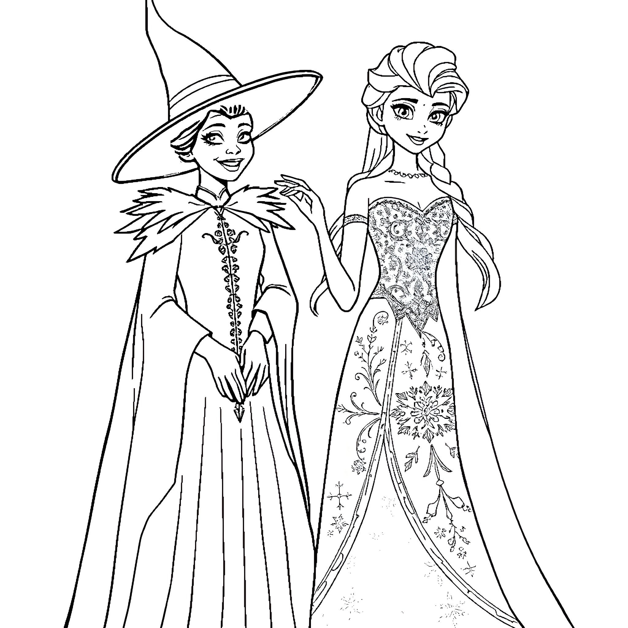 Best Elphaba Coloring Pages (Free Printable PDF)