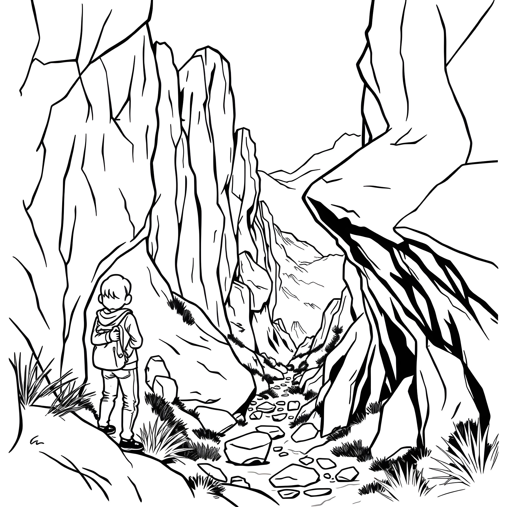 Best Rock Coloring Pages (Free Printable PDF)