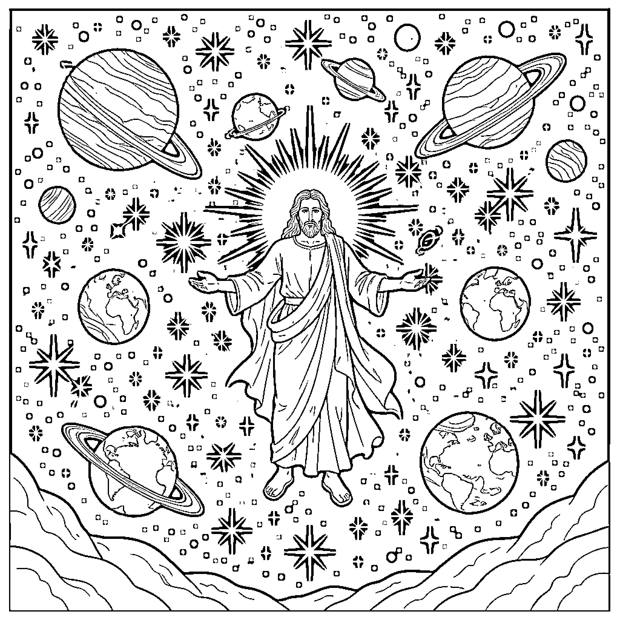 Best God Coloring Pages (Free Printable PDF)