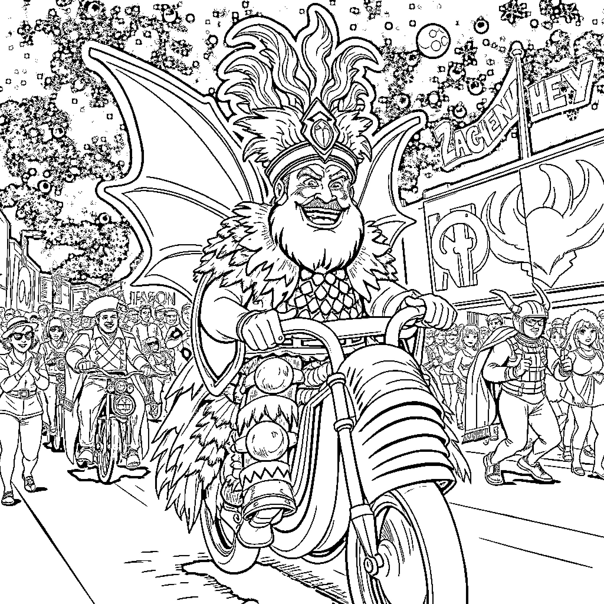 Best WAH-cho Man Coloring Pages (Free Printable PDF)