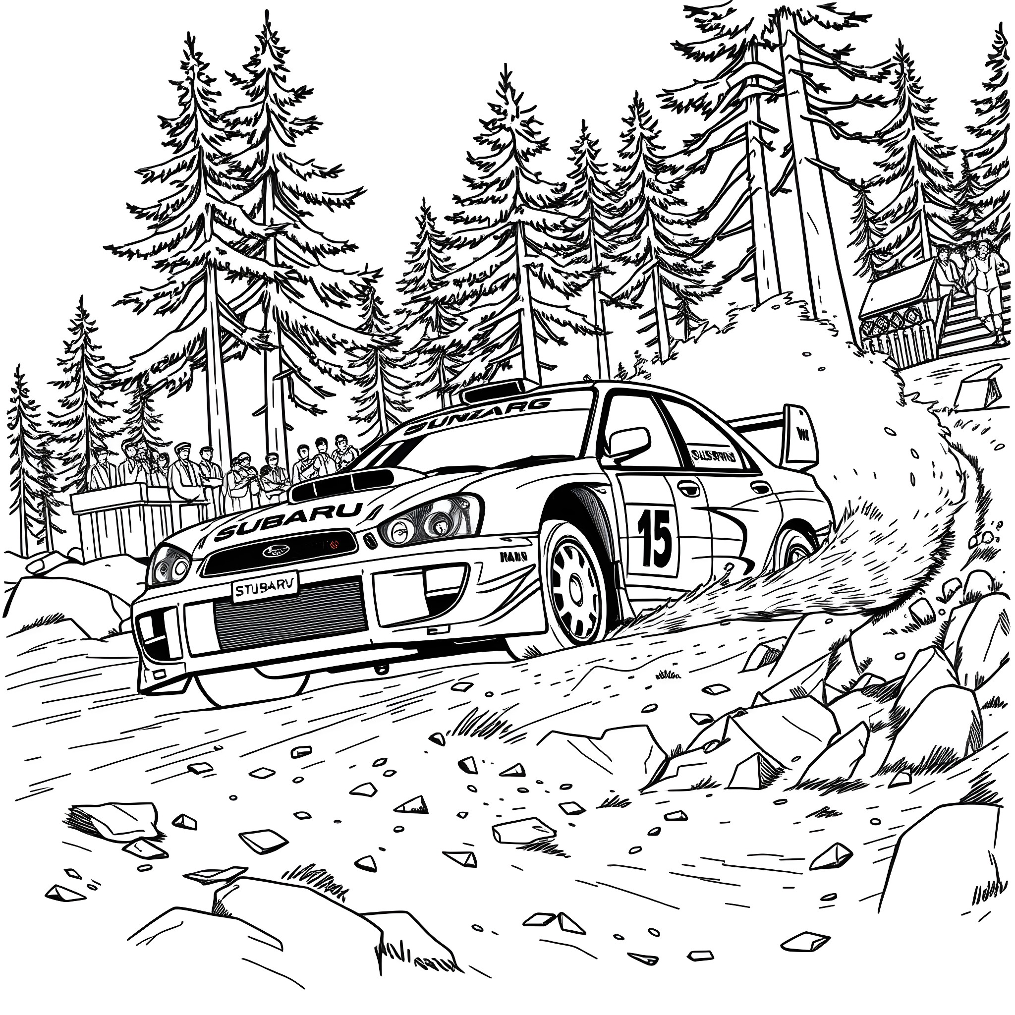 Best Subaru Coloring Pages (Free Printable PDF)
