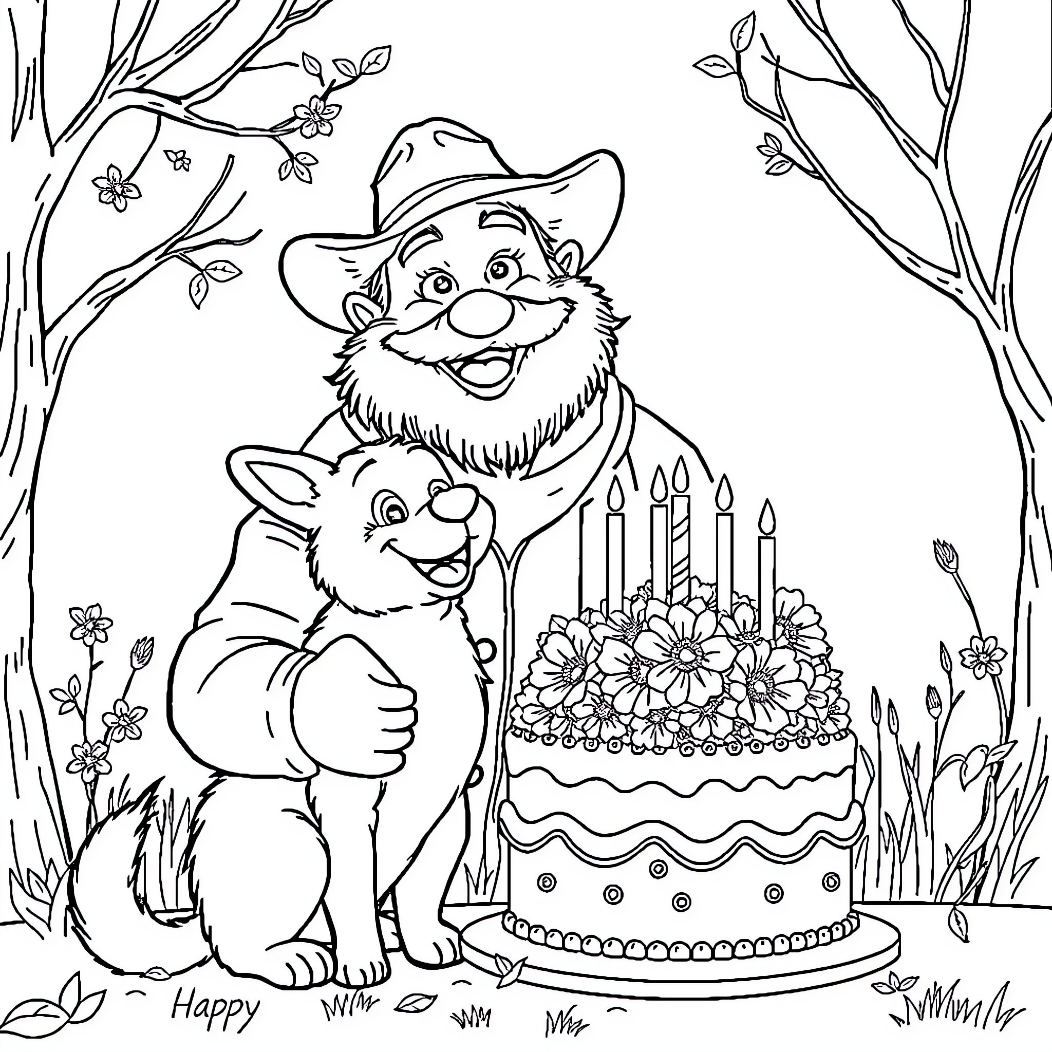 Best Hunter Coloring Pages (Free Printable PDF)