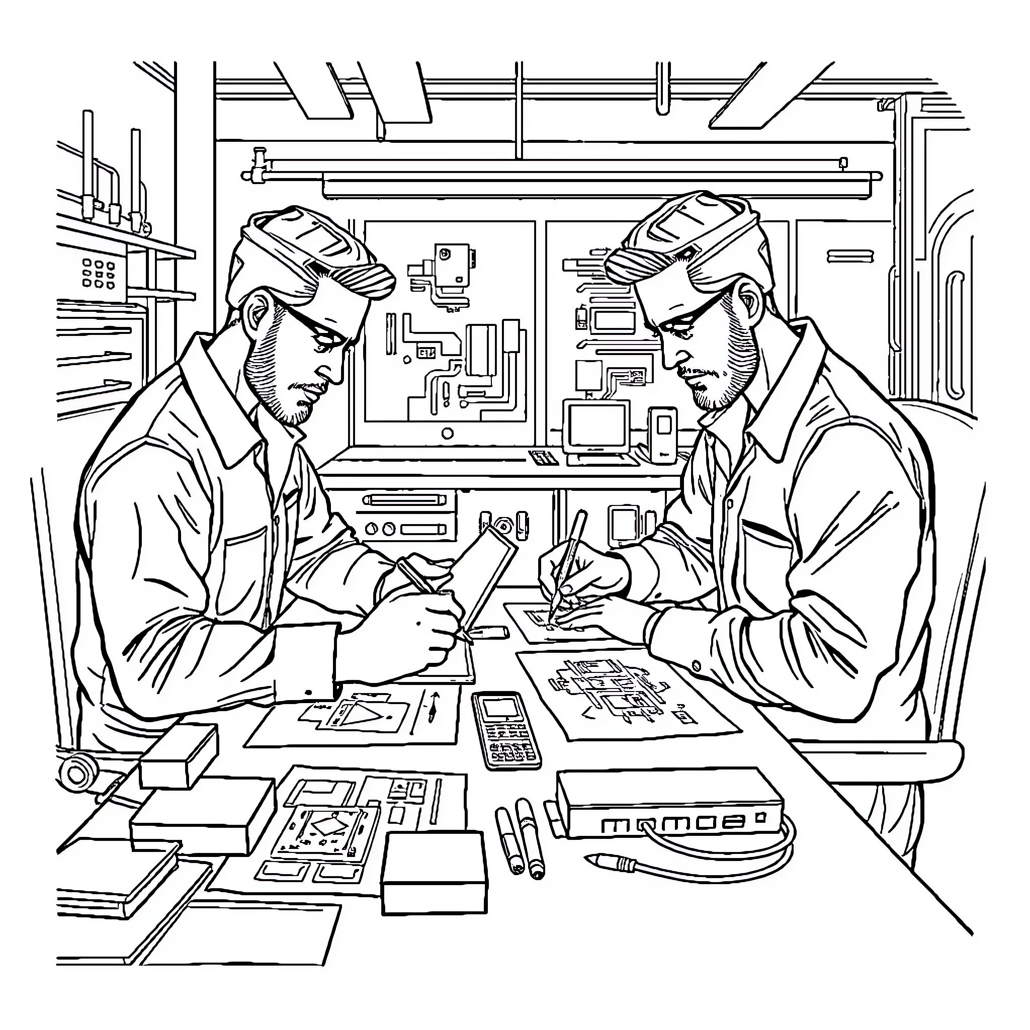 Best Engineer Coloring Pages (Free Printable PDF)